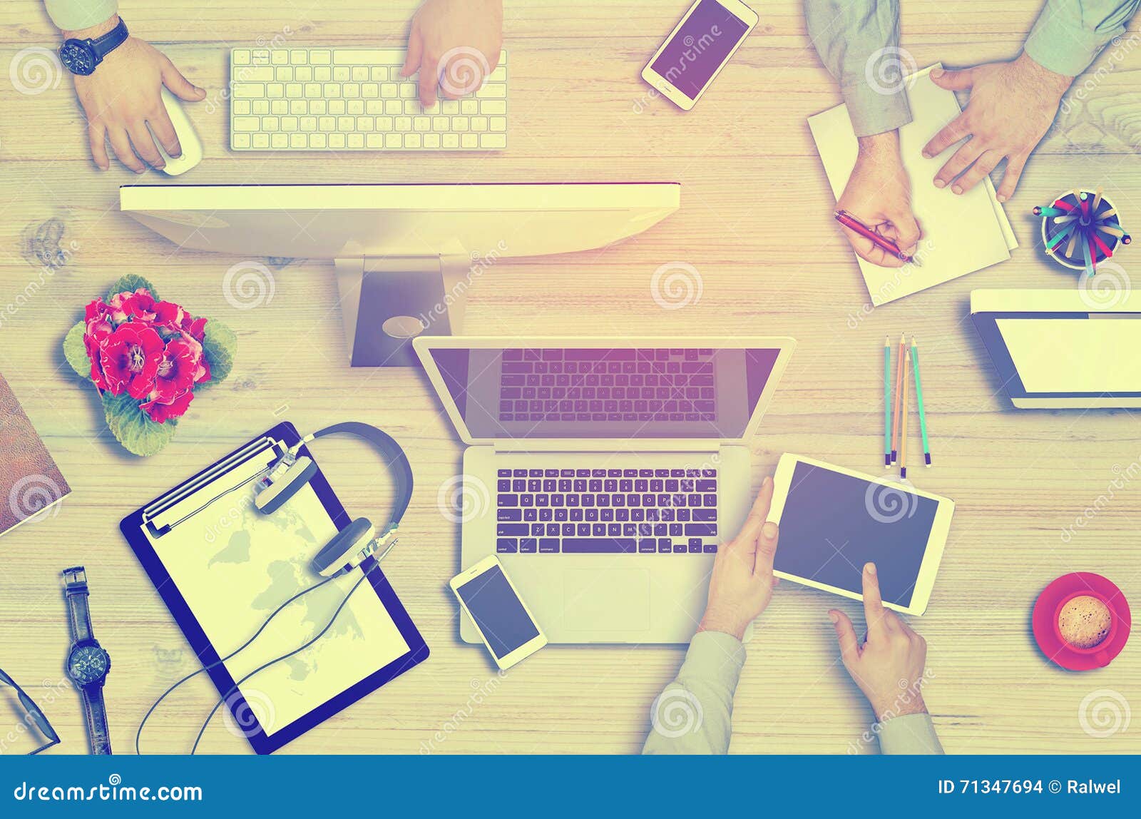 People Meeting Corporate Working Technolog Concept Stock Photo - Image ...