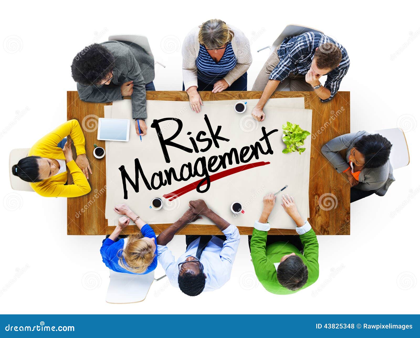 People in a Meeting and Risk Management Concepts Stock Photo - Image of ...