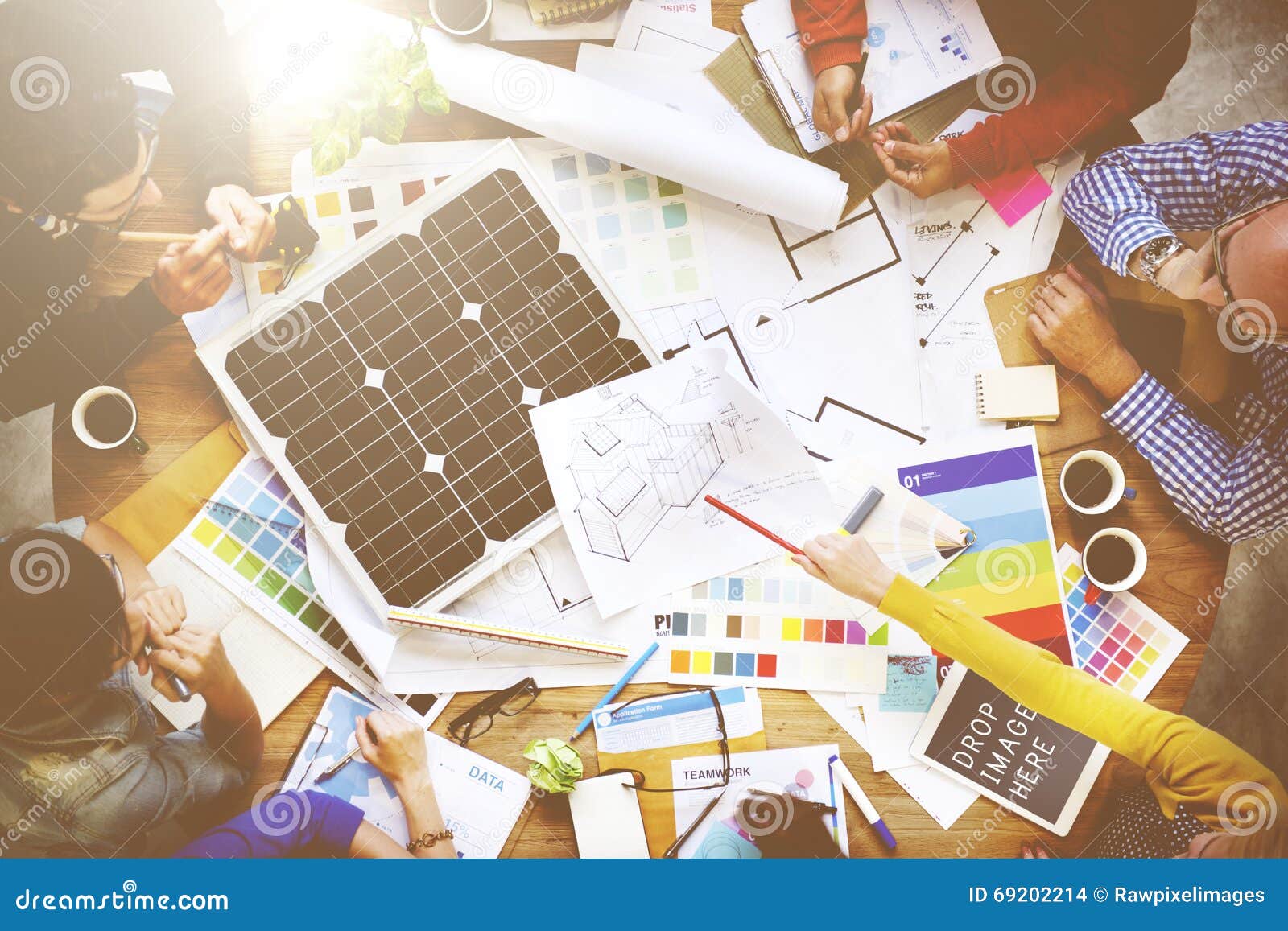 Teamwork In Architect Studio Royalty-Free Stock Photography ...