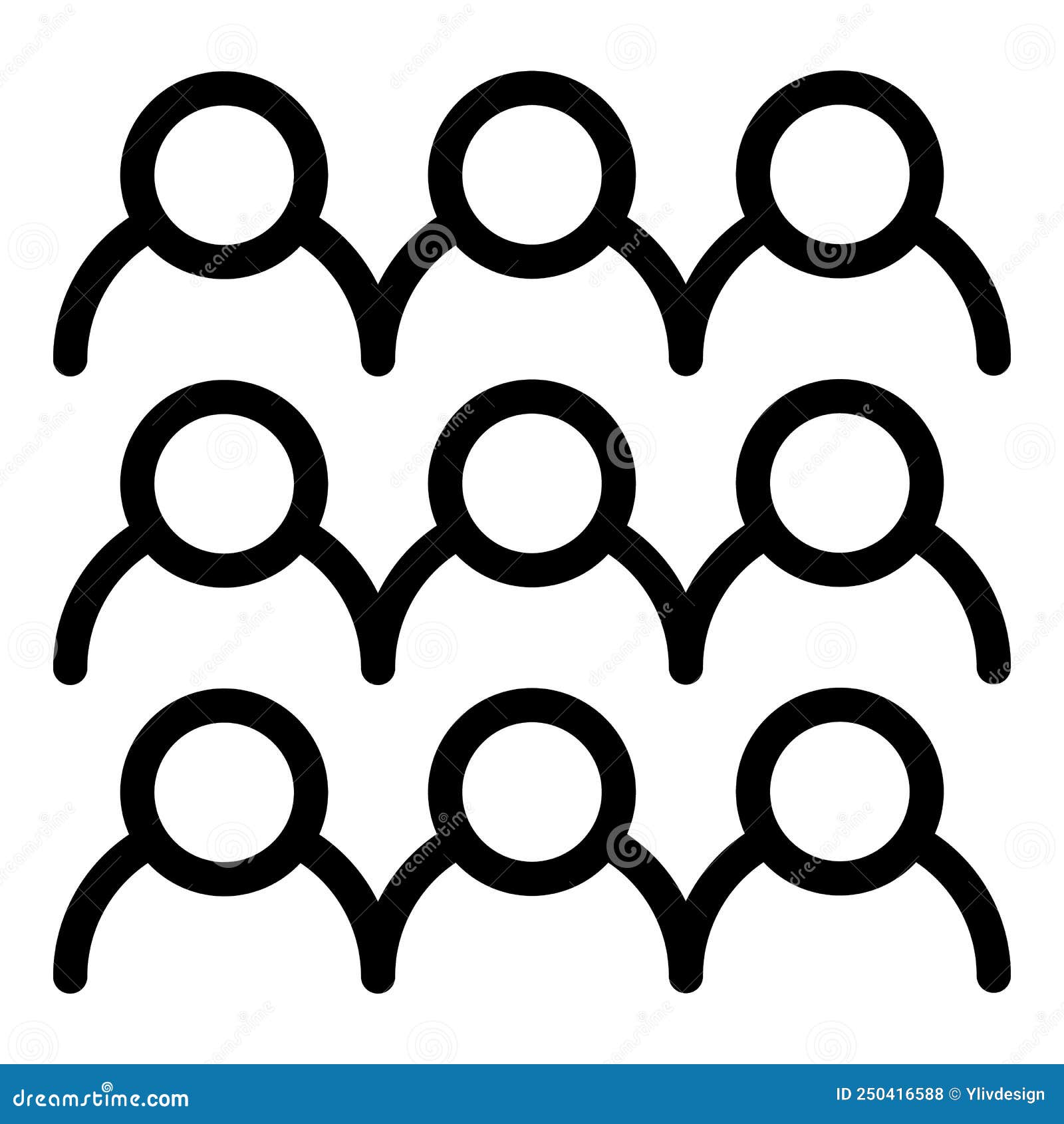 People Migration Icon Outline Vector. Refugee Help Stock Vector ...