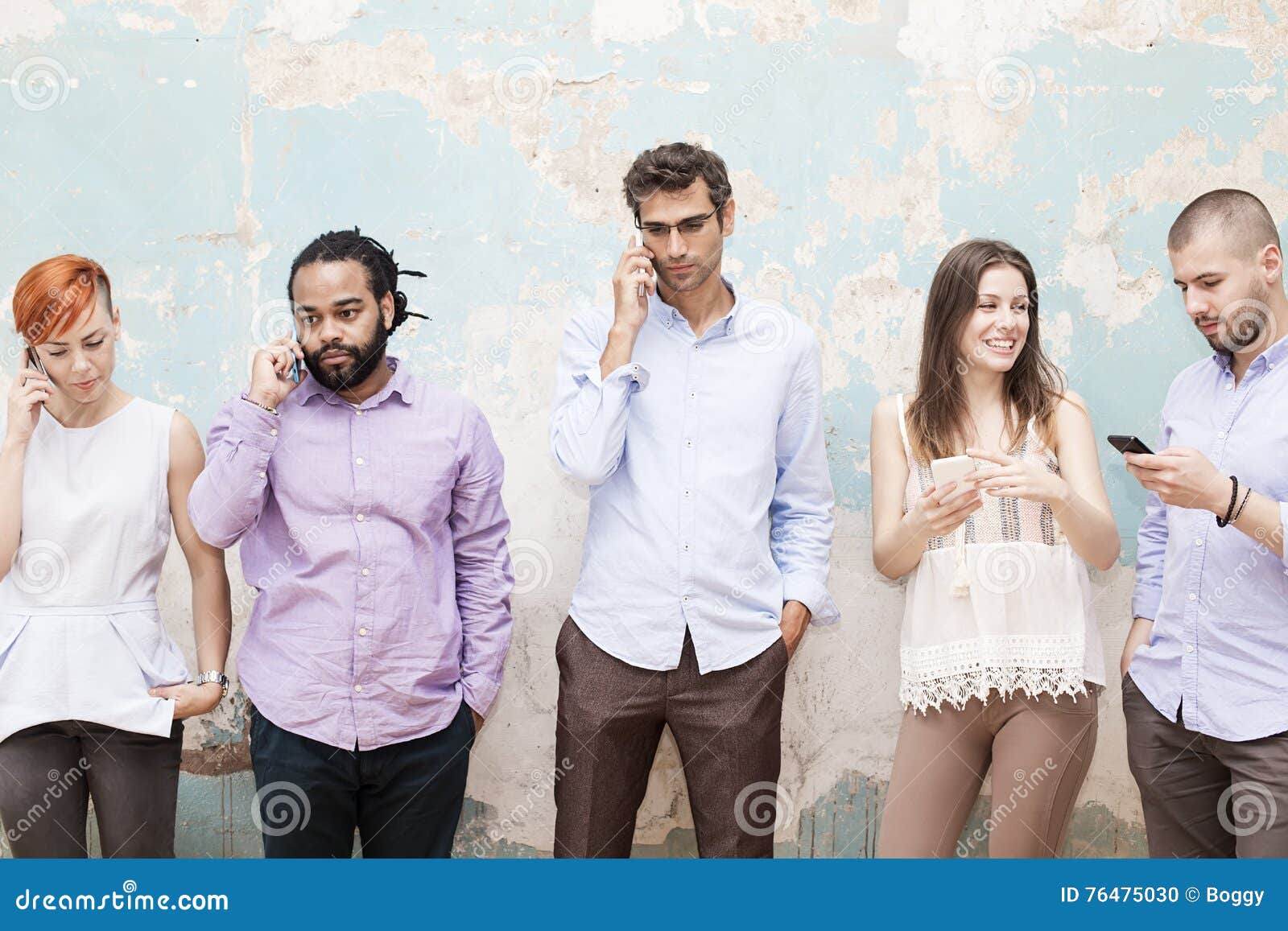 People with mobile phone stock photo. Image of holding - 76475030