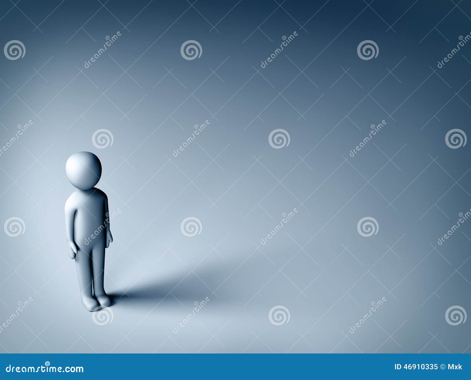 People model stock illustration. Illustration of blue - 46910335
