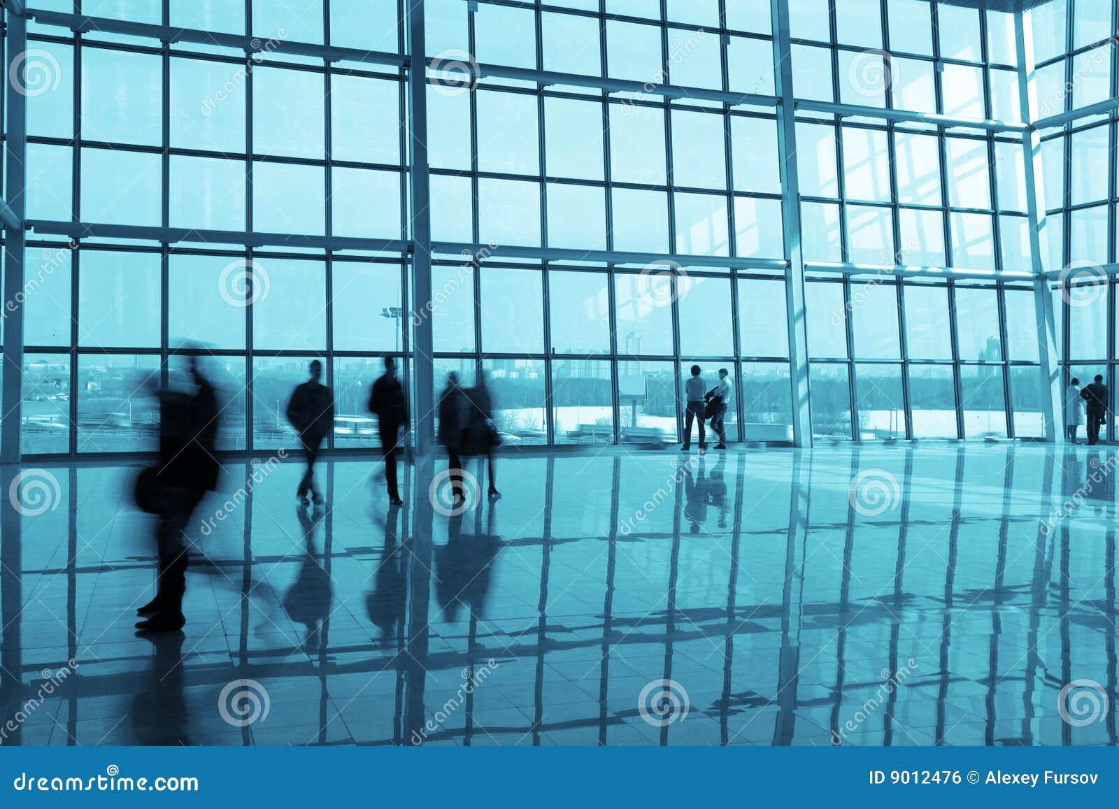 People at modern building stock photo. Image of marble - 9012476