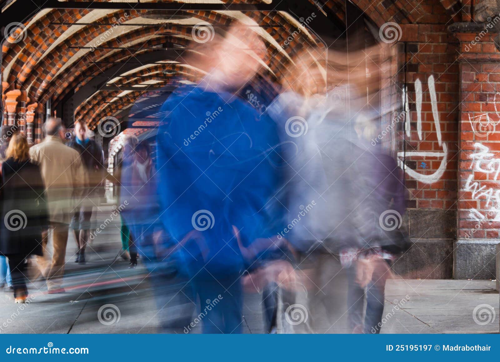 People in motion stock image. Image of walking, busy - 25195197