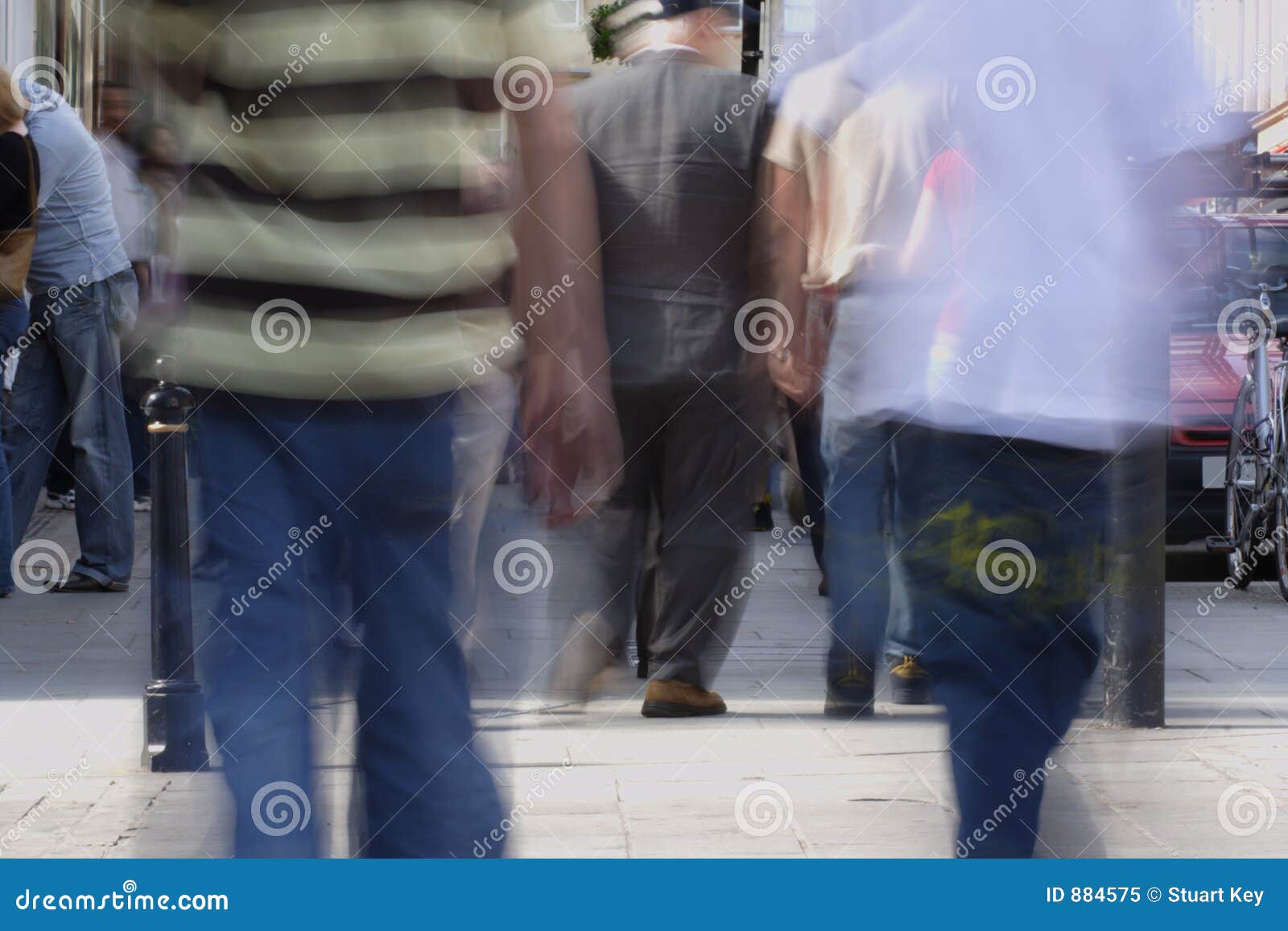 People in motion stock image. Image of person, crowds, city - 884575