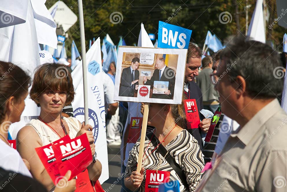 People at the National Unit Wage Protest Editorial Photography - Image ...
