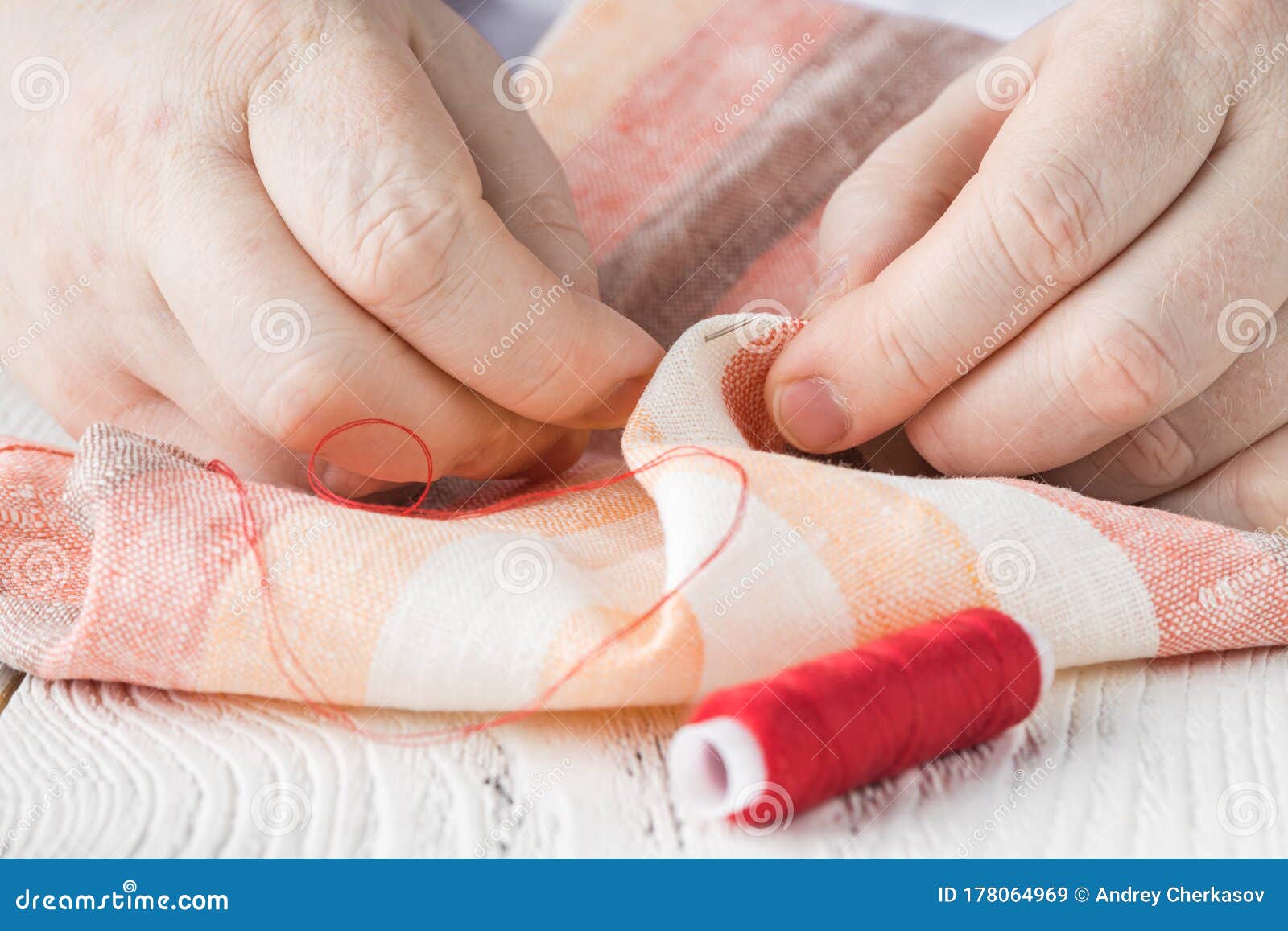 People, Needlework, Sewing and Tailoring Concept - Tailor Man with ...