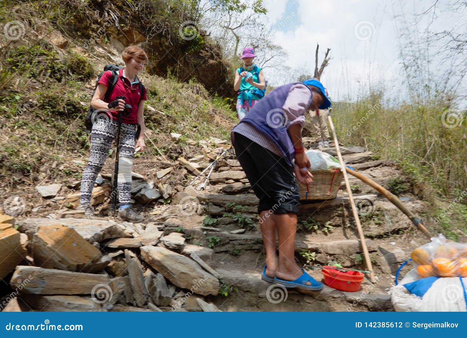 People of Nepal at Work. City Pictures Editorial Photography - Image of ...