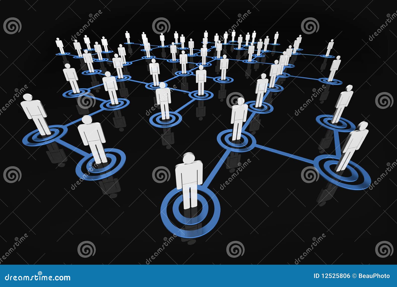 People Network stock illustration. Illustration of global - 12525806