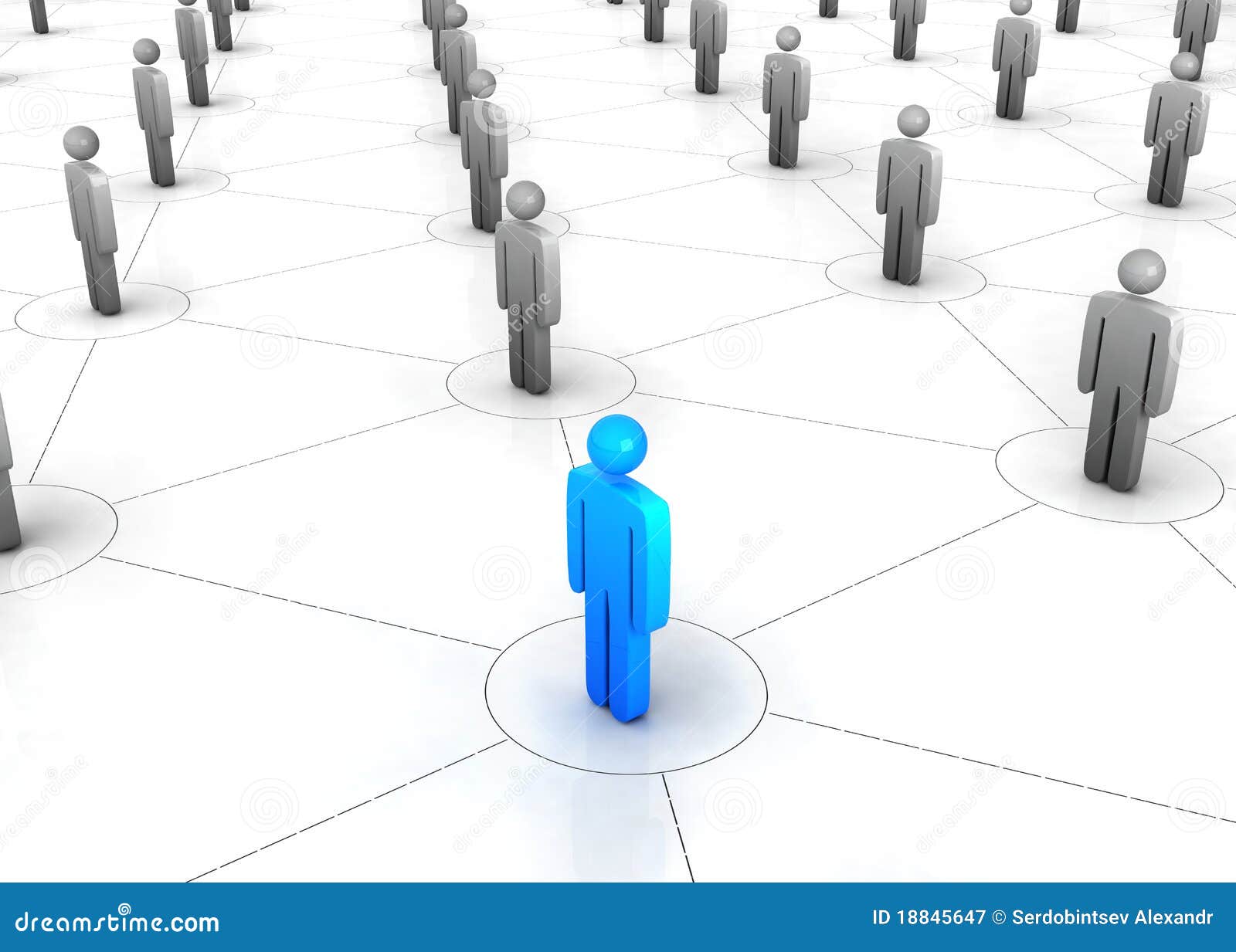 People network stock illustration. Illustration of link - 18845647