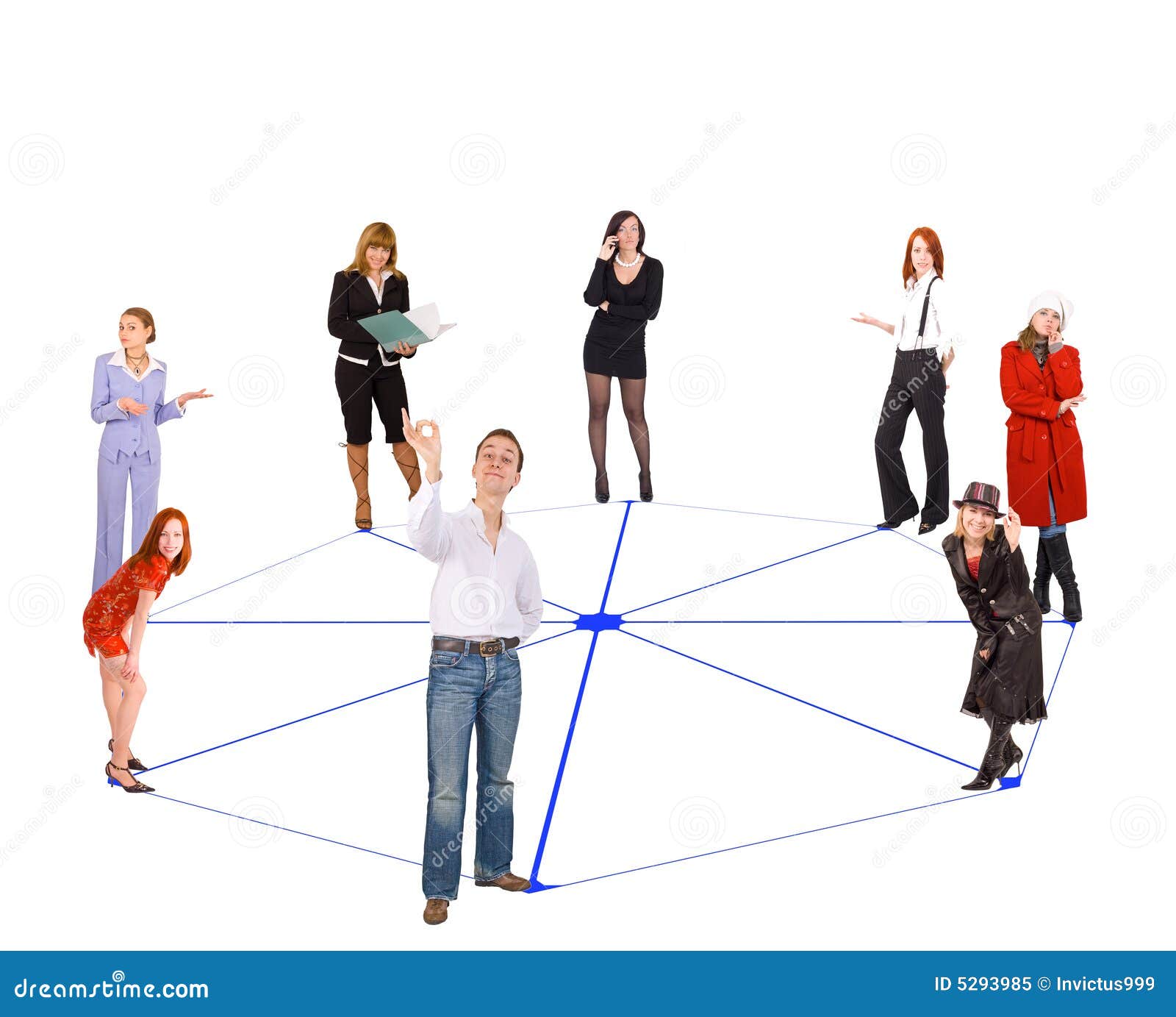 People network stock image. Image of circle, graphic, friend - 5293985