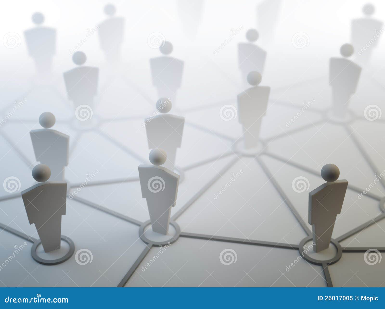 People network connections stock illustration. Illustration of business ...