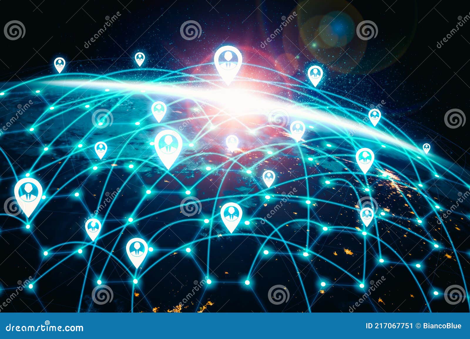 People Network and Global Earth Connection in Innovative Perception ...