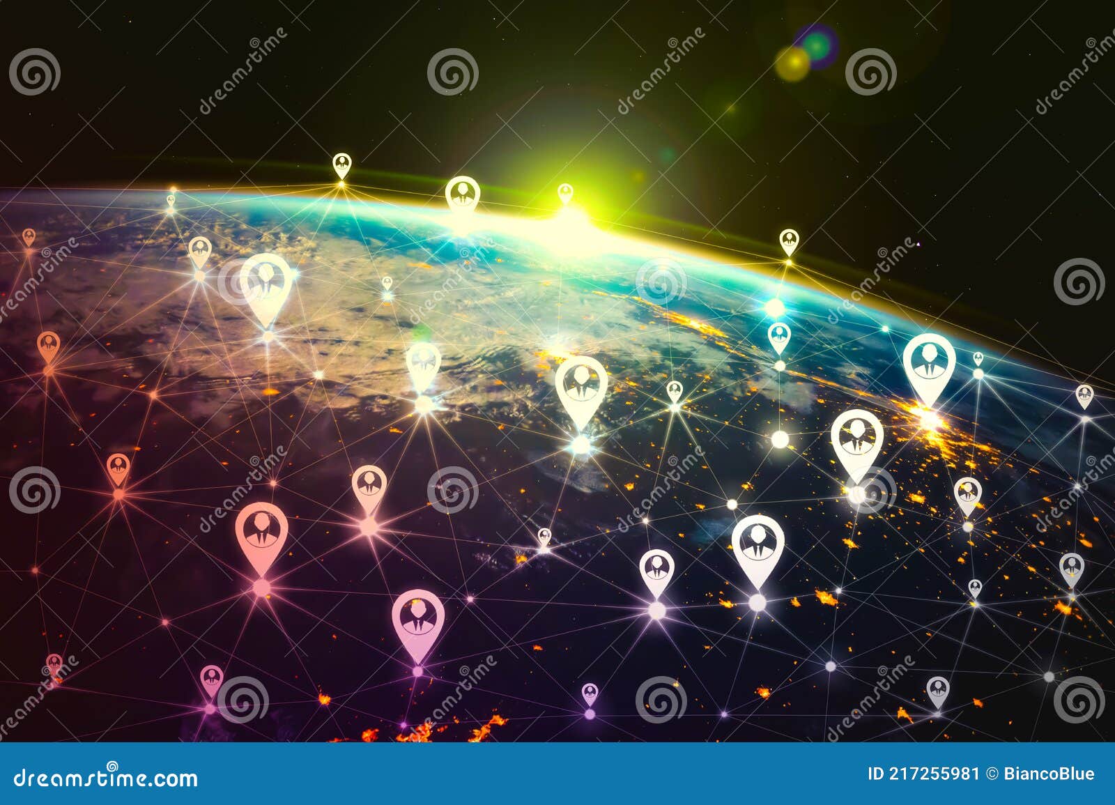 People Network and Global Earth Connection in Innovative Perception ...