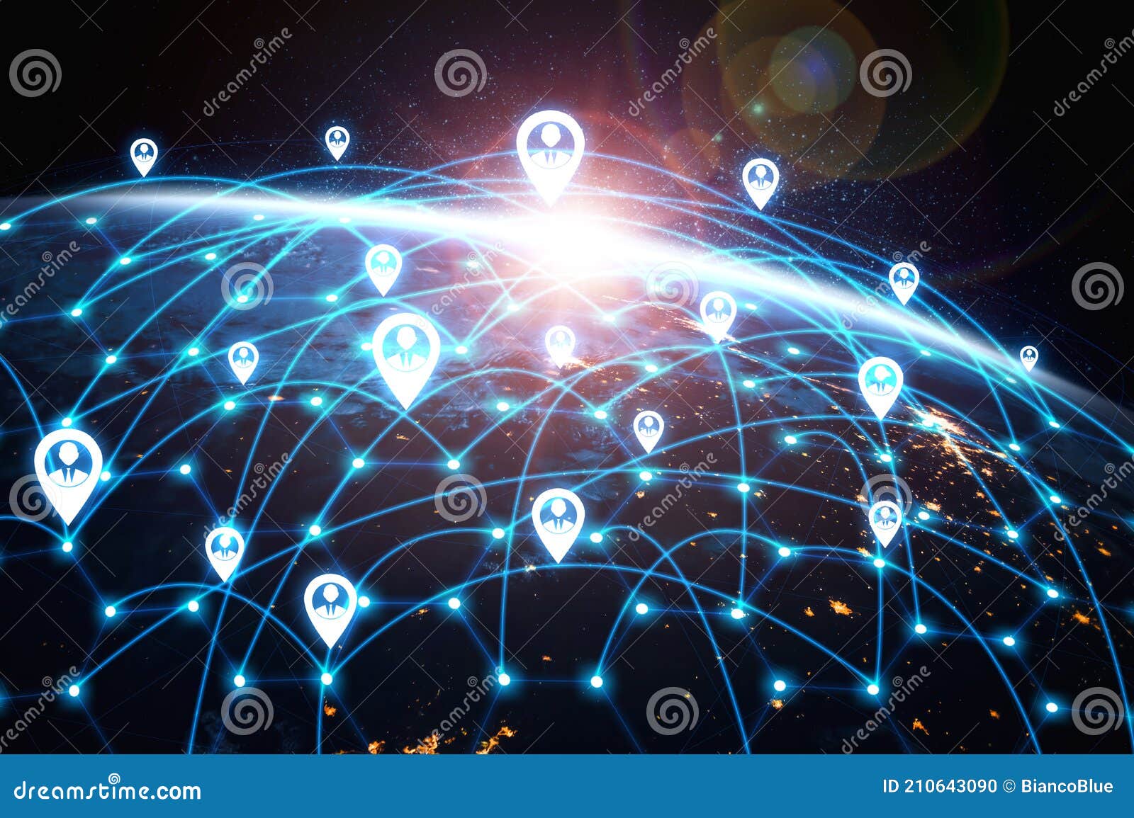 People Network and Global Earth Connection in Innovative Perception ...