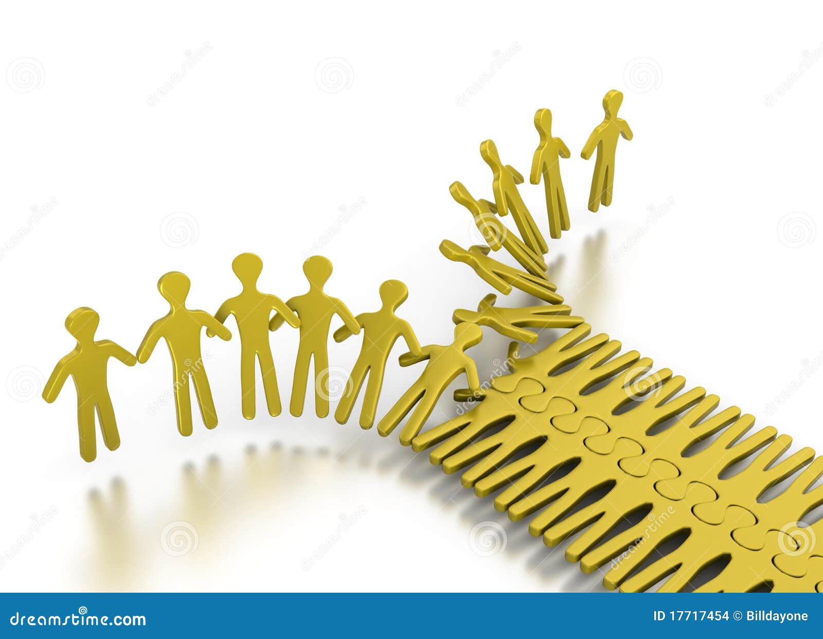 People Networking As Zipper Stock Illustration - Illustration of ...