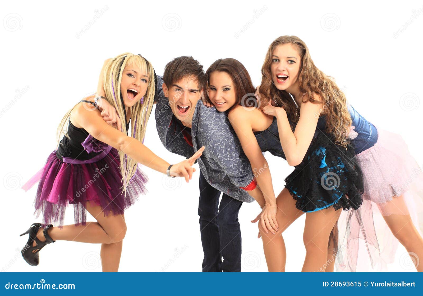 People of the New Generation. Stock Image - Image of happy, party: 28693615