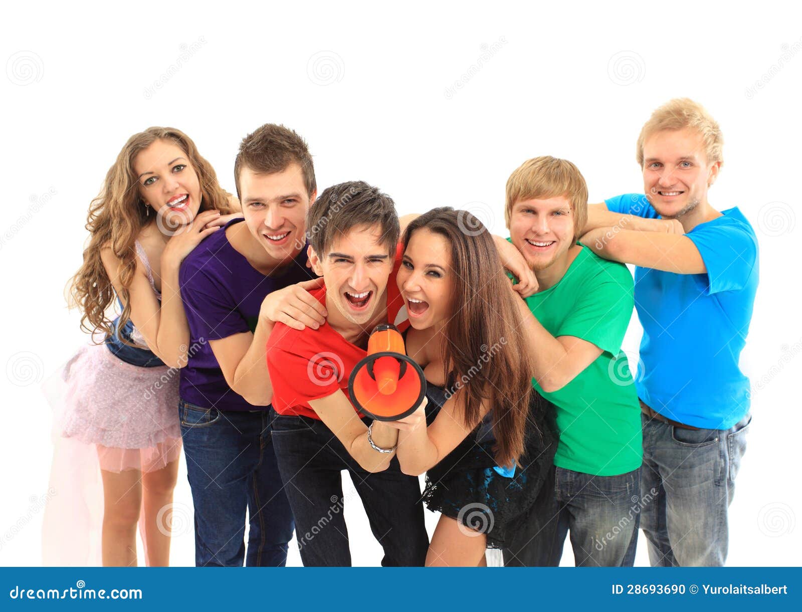 People of the New Generation. Stock Photo - Image of portrait, crowd ...