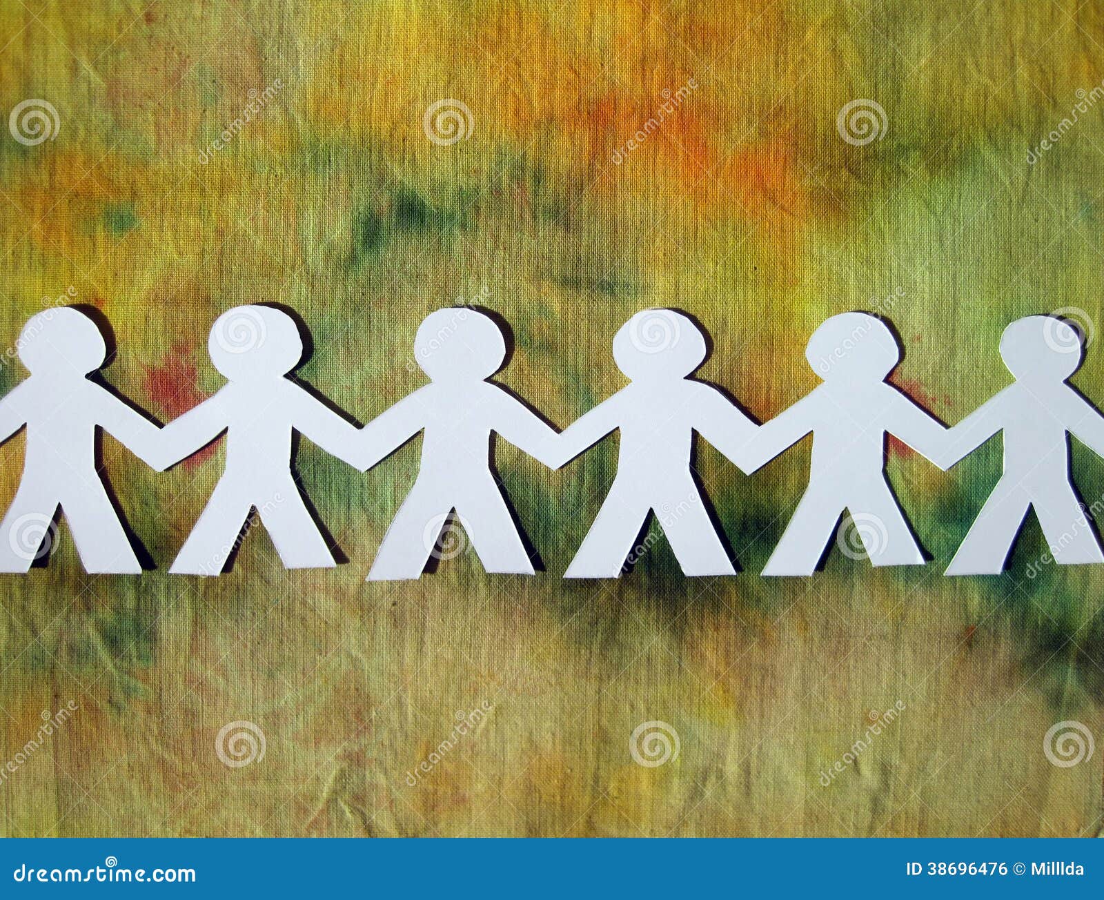 People. Paper cutting stock illustration. Illustration of pattern ...