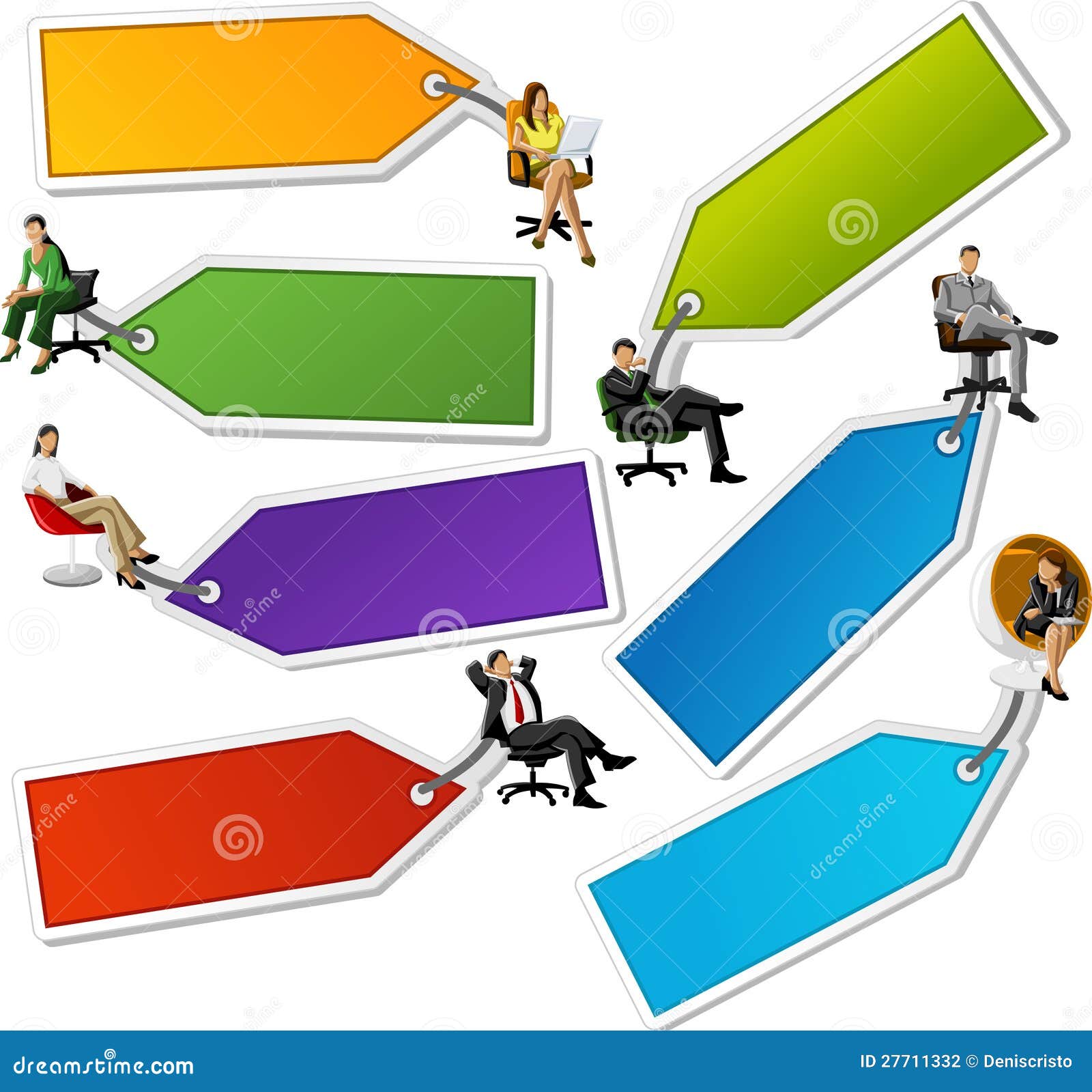 Labeling People Clip Art