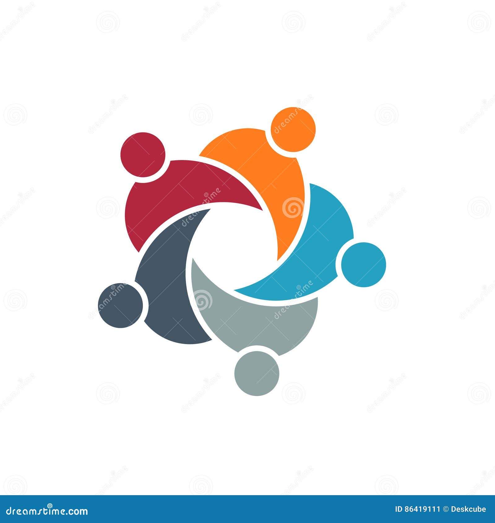 People Partners Group Logo. Stock Vector - Illustration of children ...