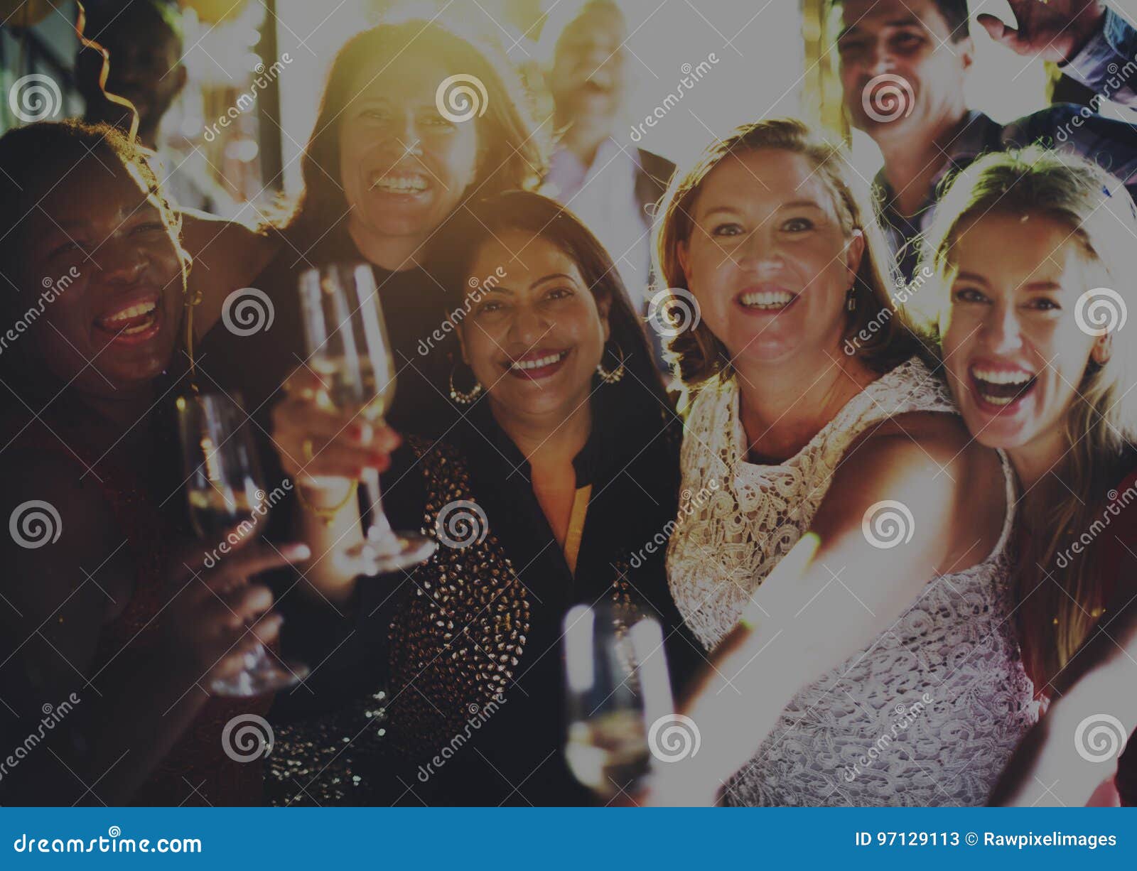People Party Celebration Drinks Cheers Happiness Concept Stock Image ...