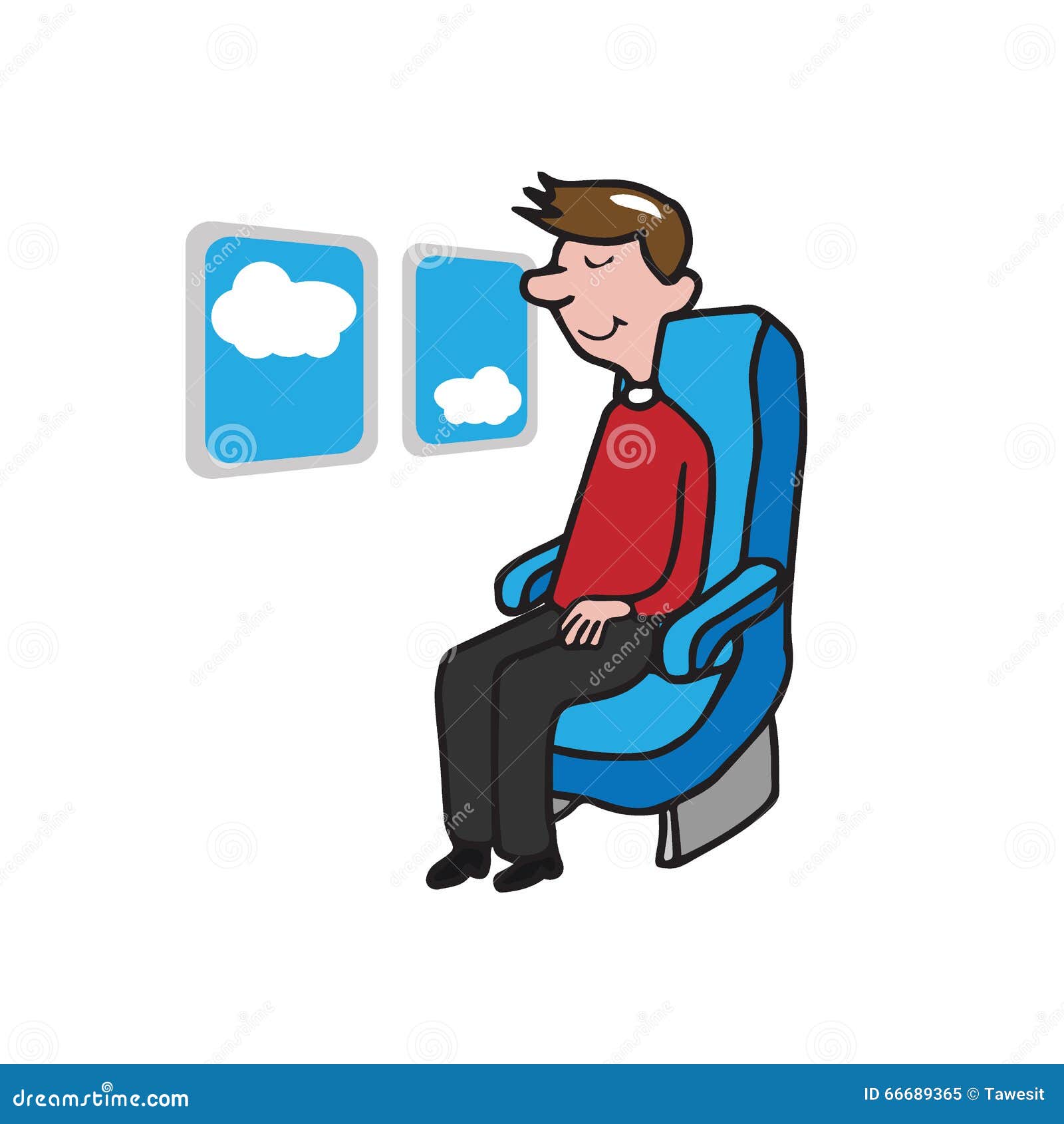 People, Passenger At Airport, Depart, Arrival For Journey. Porter Man ...