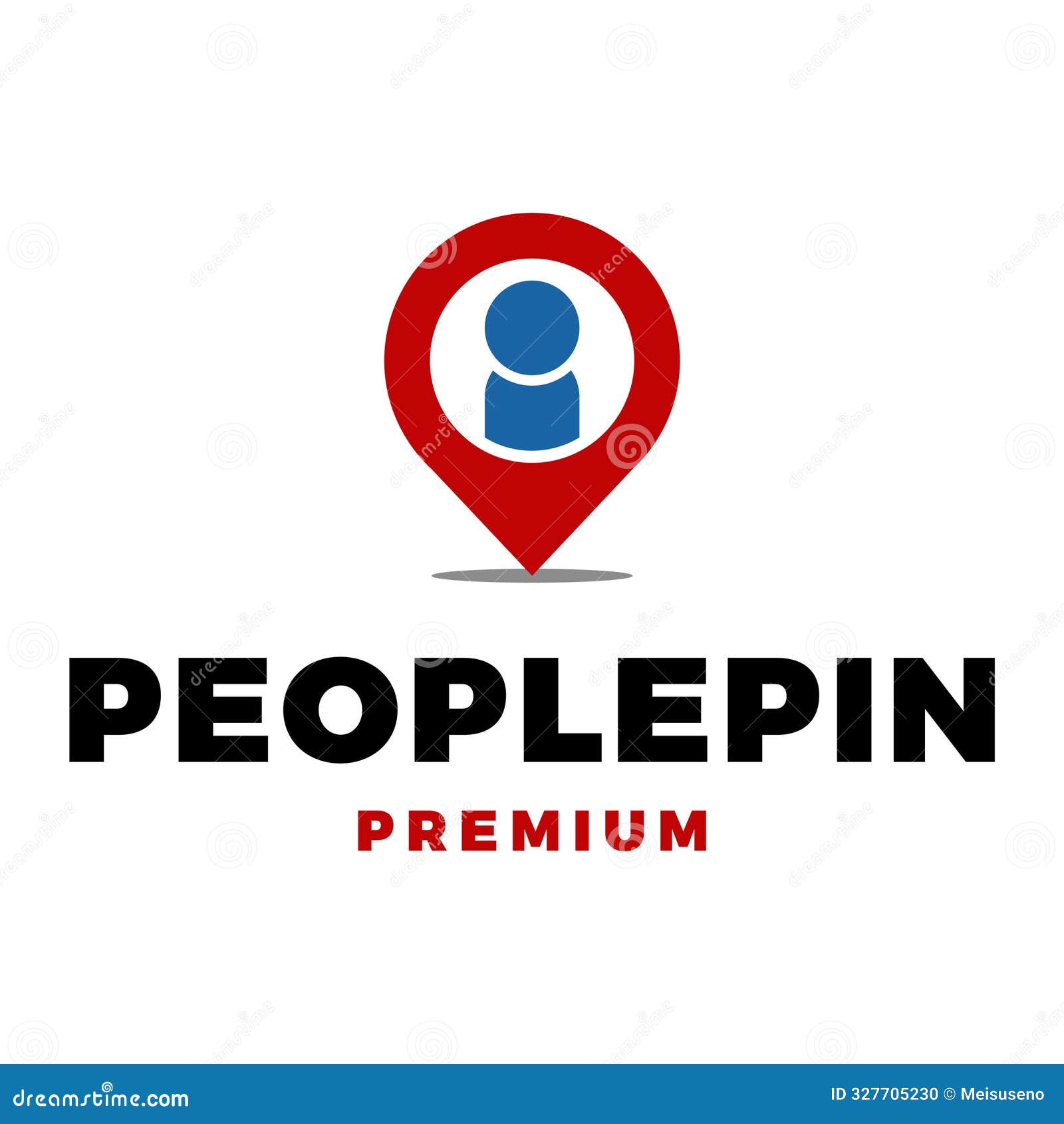 People Pin Locations Icon Vector Logo Template Illustration Design ...