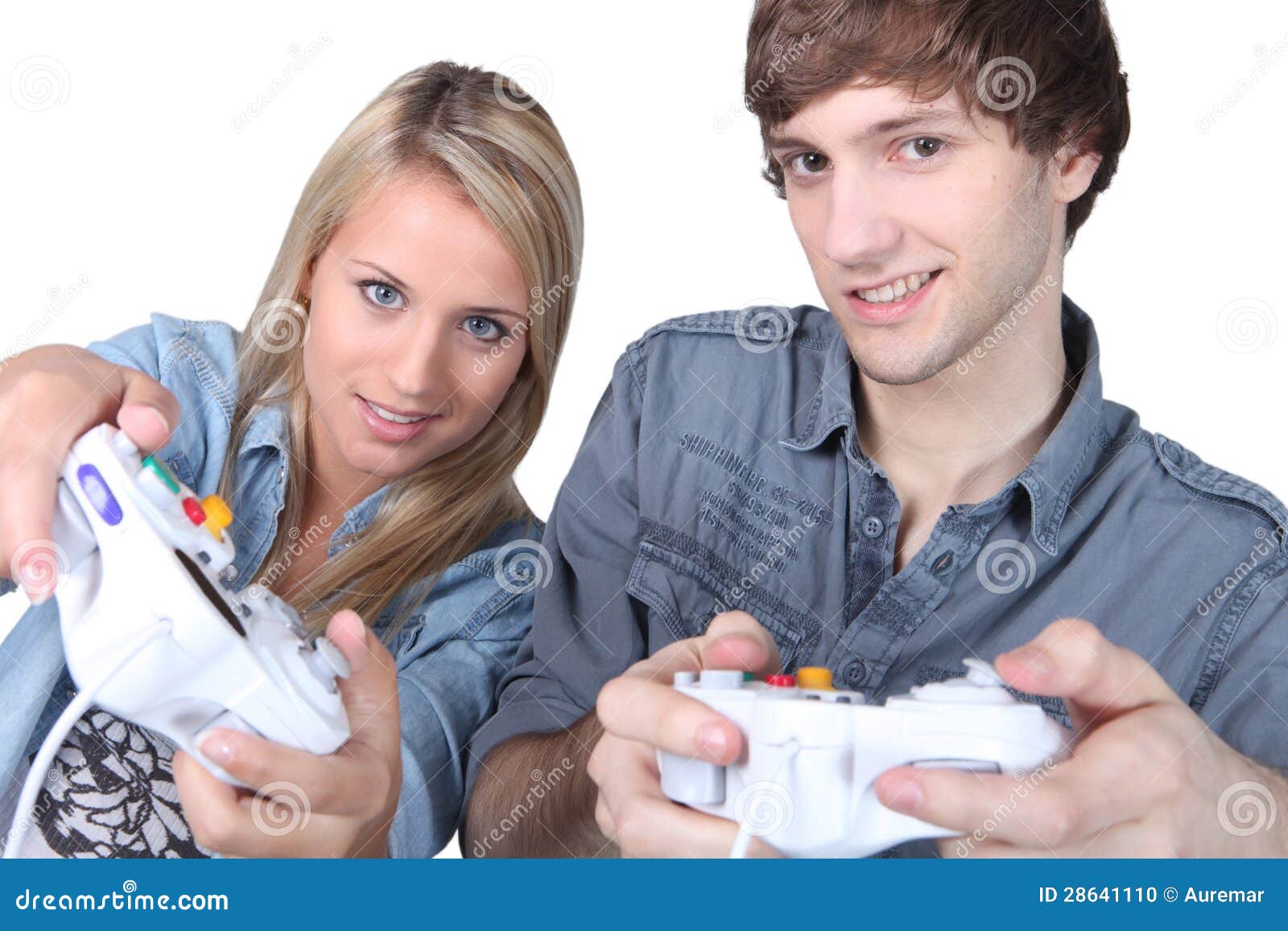 People Playing Computer Games Stock Photo - Image of game, human: 28641110