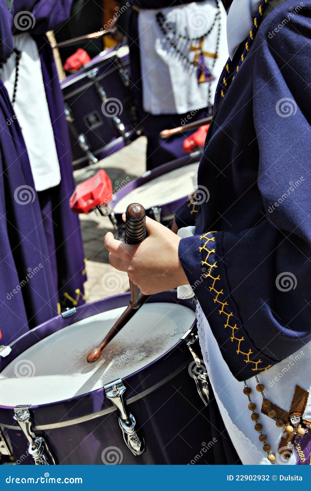 People playing the drums stock photo. Image of procession - 22902932