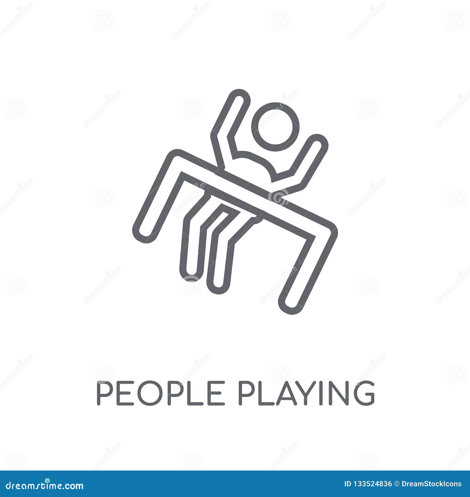 Limbo Icon Vector Isolated On White Background Limbo Sign 134065234