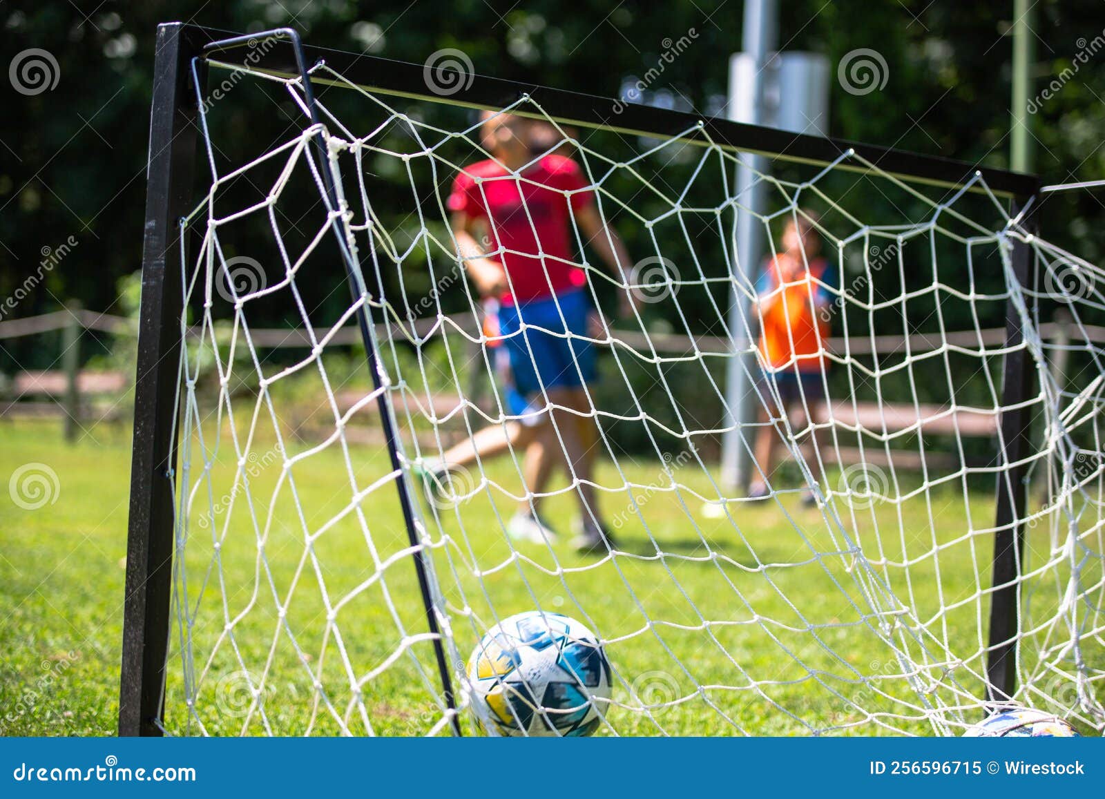 People Playing Soccer on the Field Stock Image - Image of male, sports ...