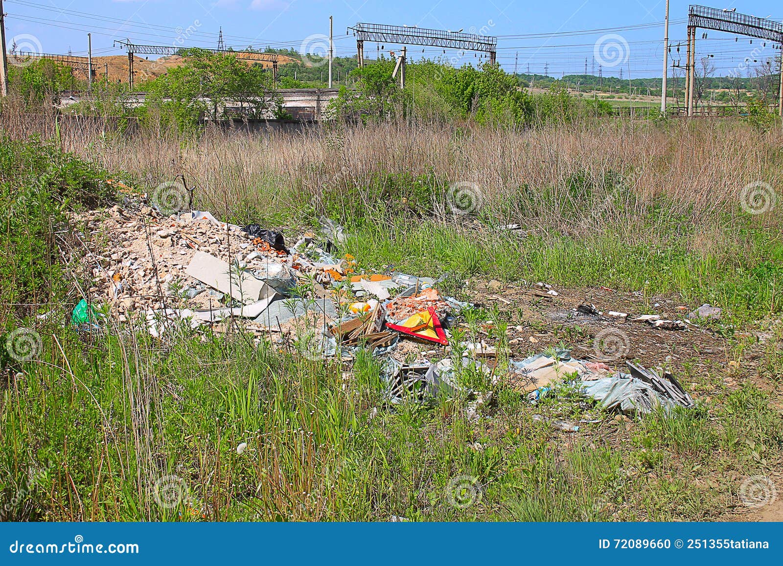 People Pollute the Environment Stock Photo - Image of forest, earth ...