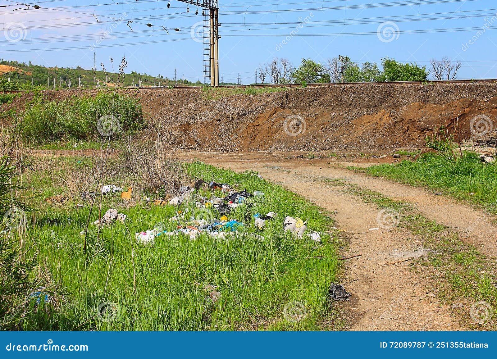 People Pollute the Environment Stock Image - Image of environment ...