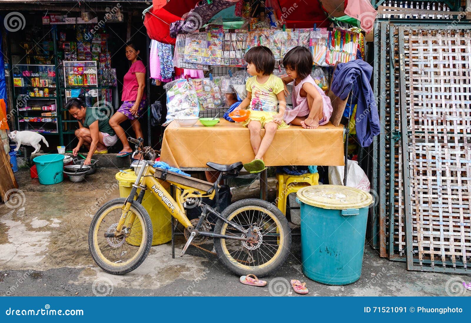 People at the Poor House in Manila, Philippines Editorial Photo - Image ...