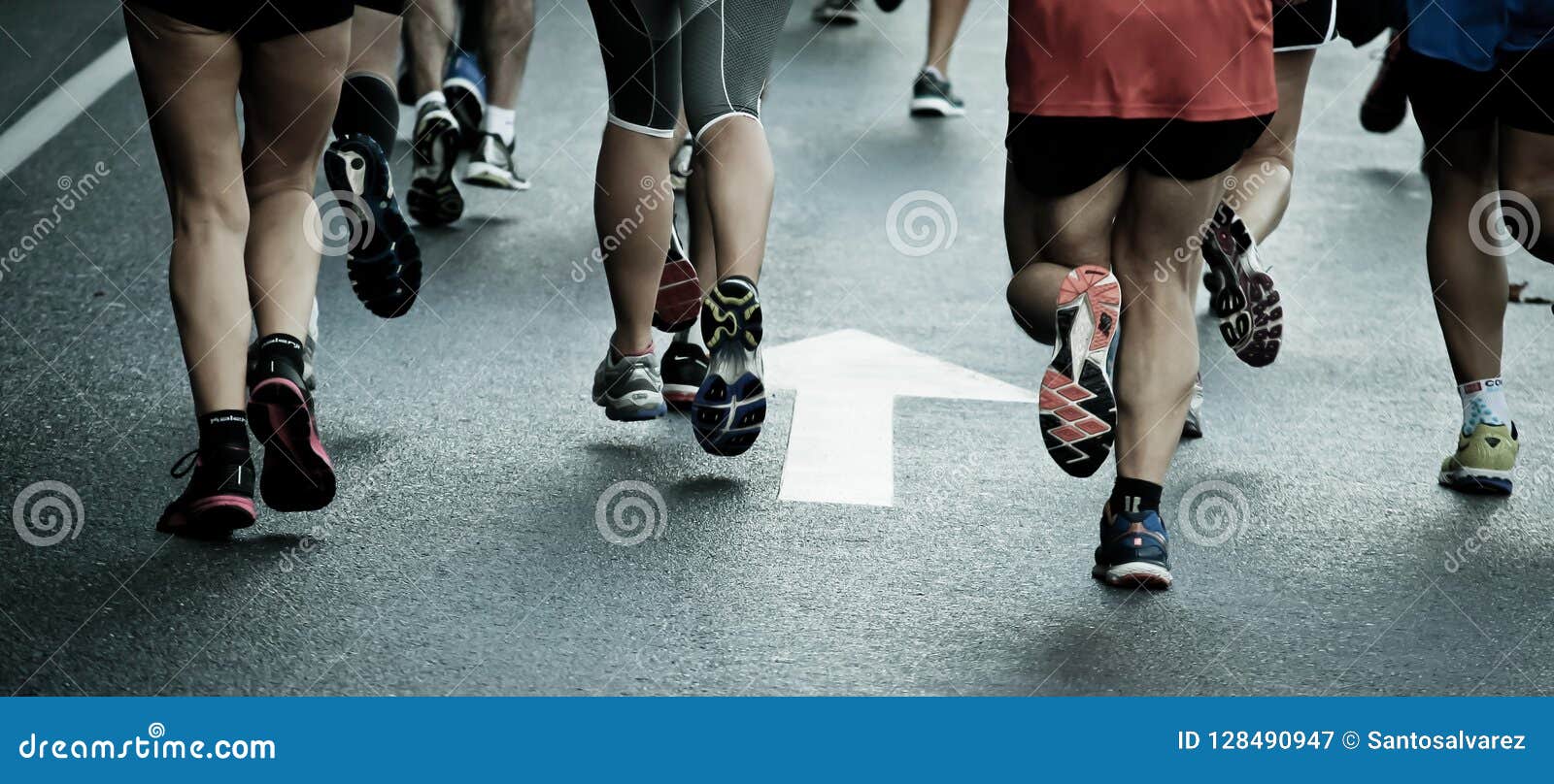 People practicing running stock image. Image of exercise - 128490947