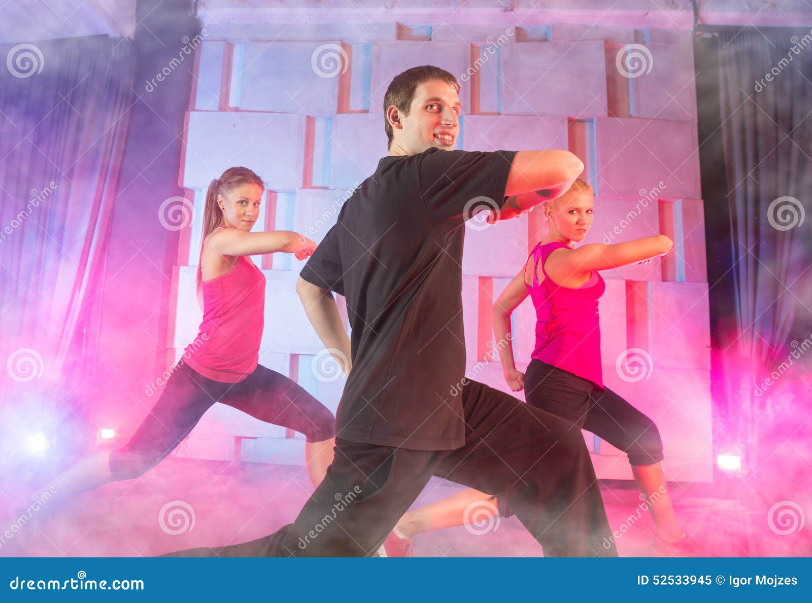 People Practicing Zumba Dancing Stock Image - Image of energy, exercise ...