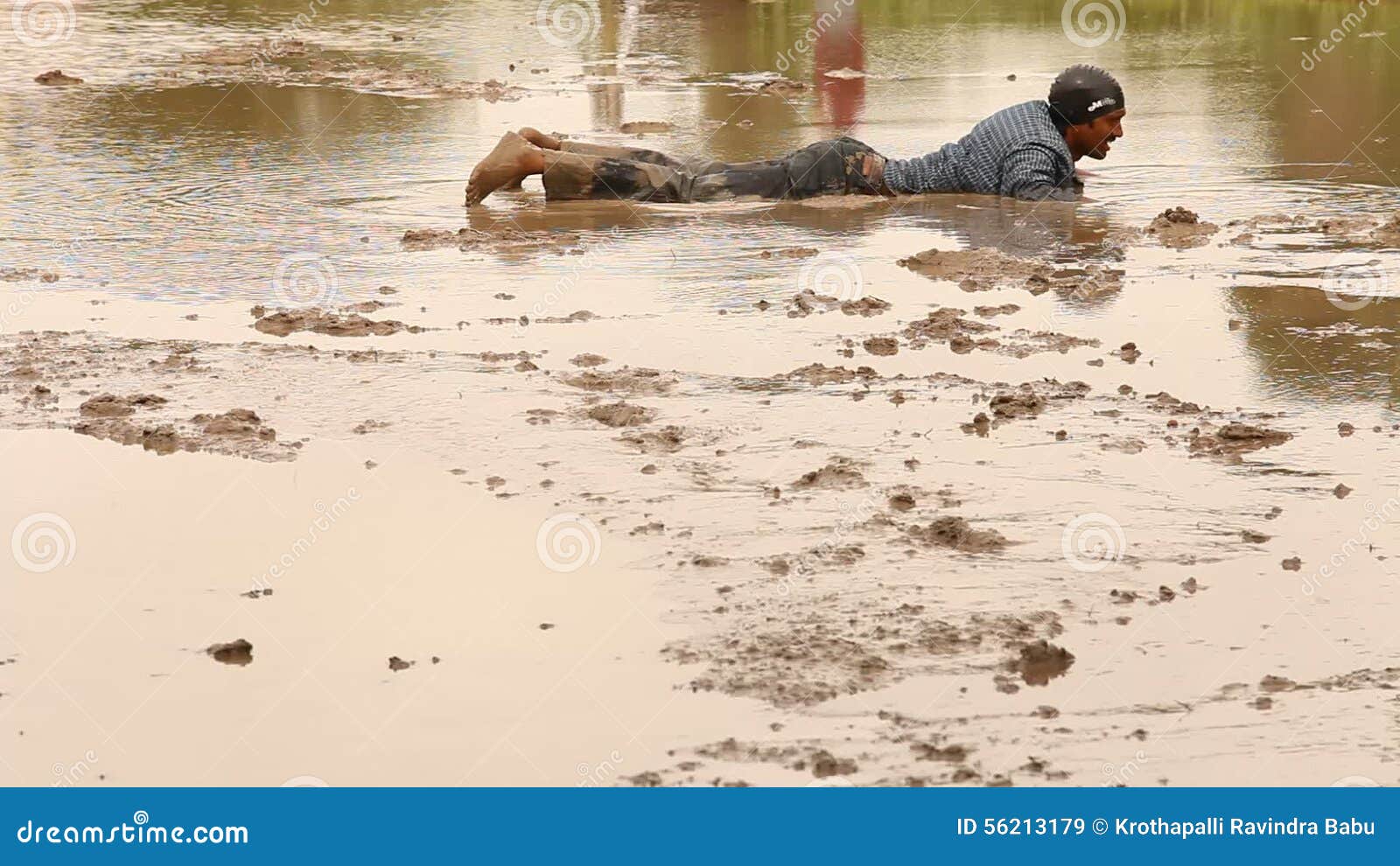 People Preparing for Mud Bathing Nature Field Spa Stock Video - Video ...