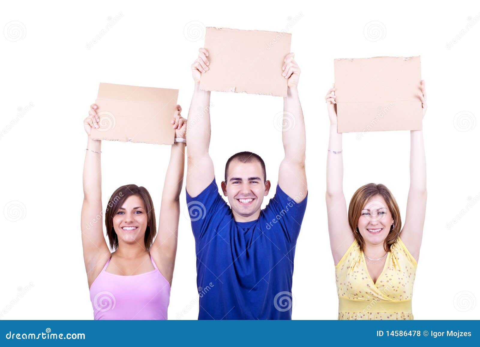 People presenteting stock photo. Image of copy, cheerful - 14586478