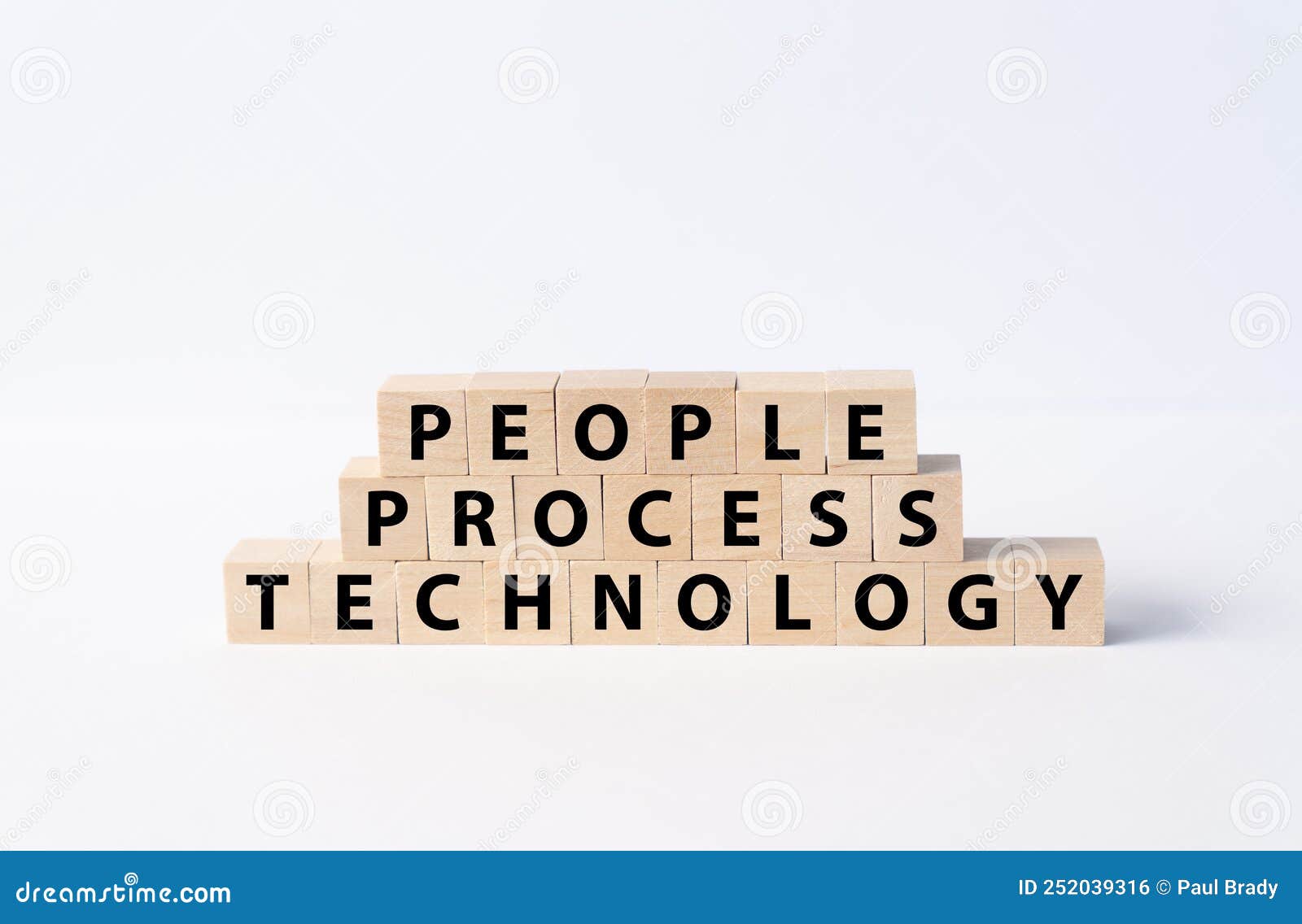 People, Process and Technology Stock Photo - Image of development ...