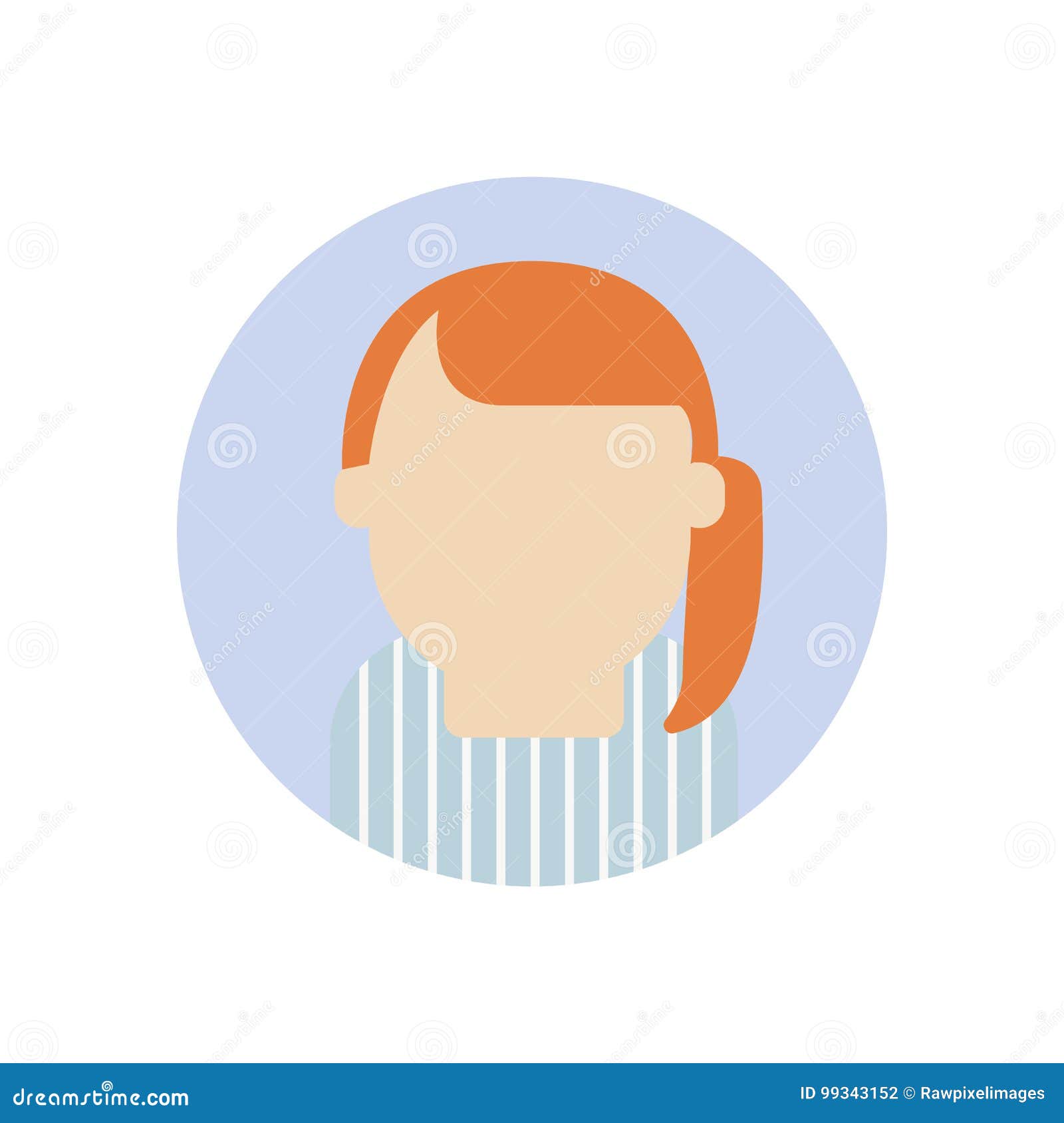 People Profile Avatar Vector Illustration Stock Vector - Illustration ...