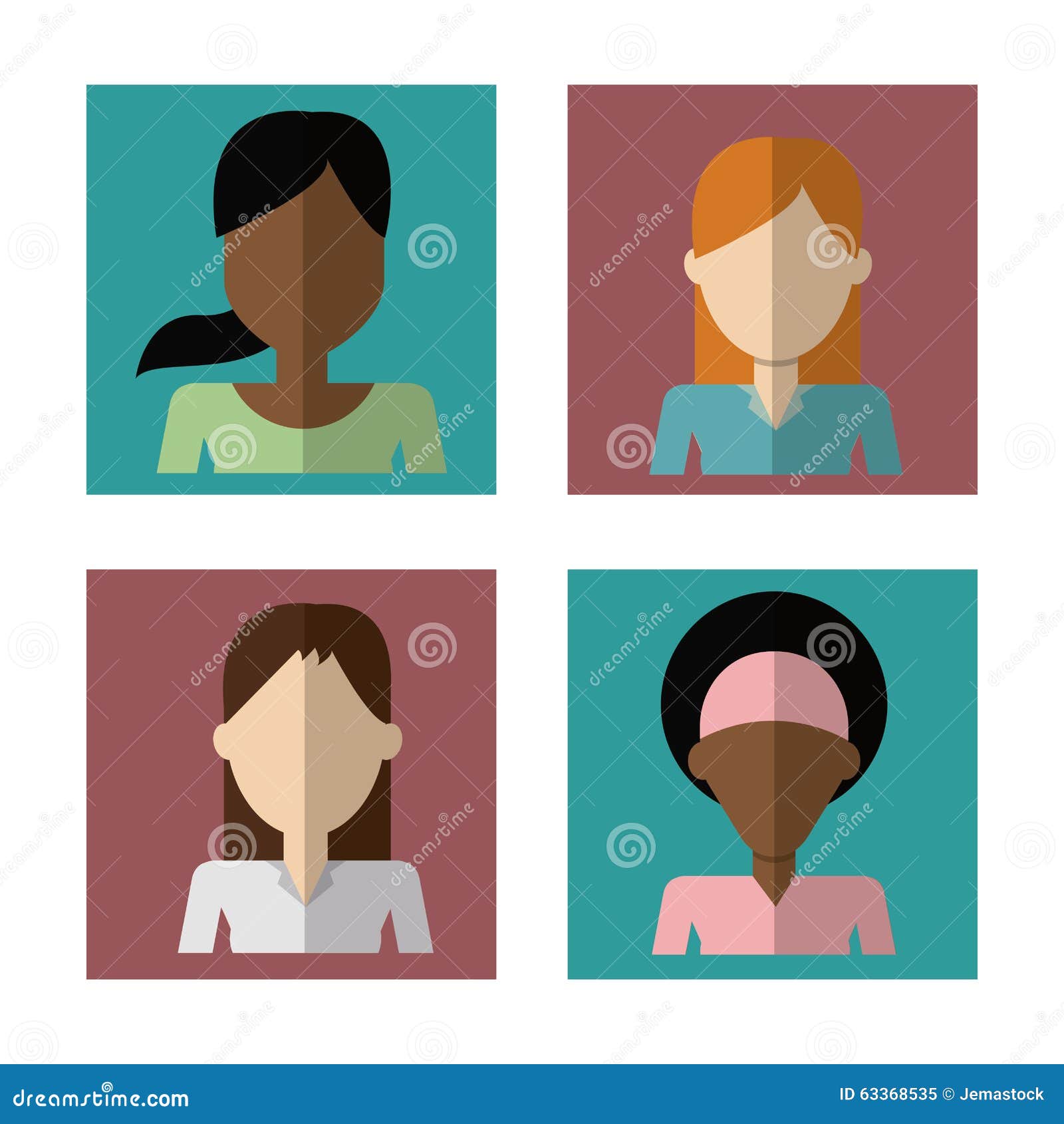People profile design stock vector. Illustration of figure - 63368535