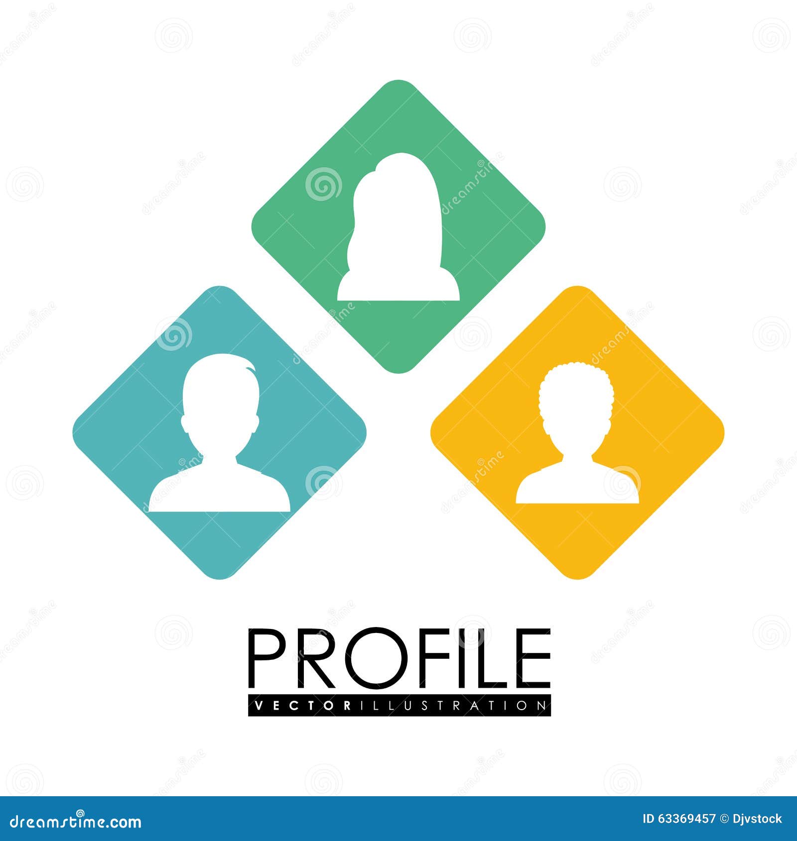 People profile graphic stock vector. Illustration of people - 63369457