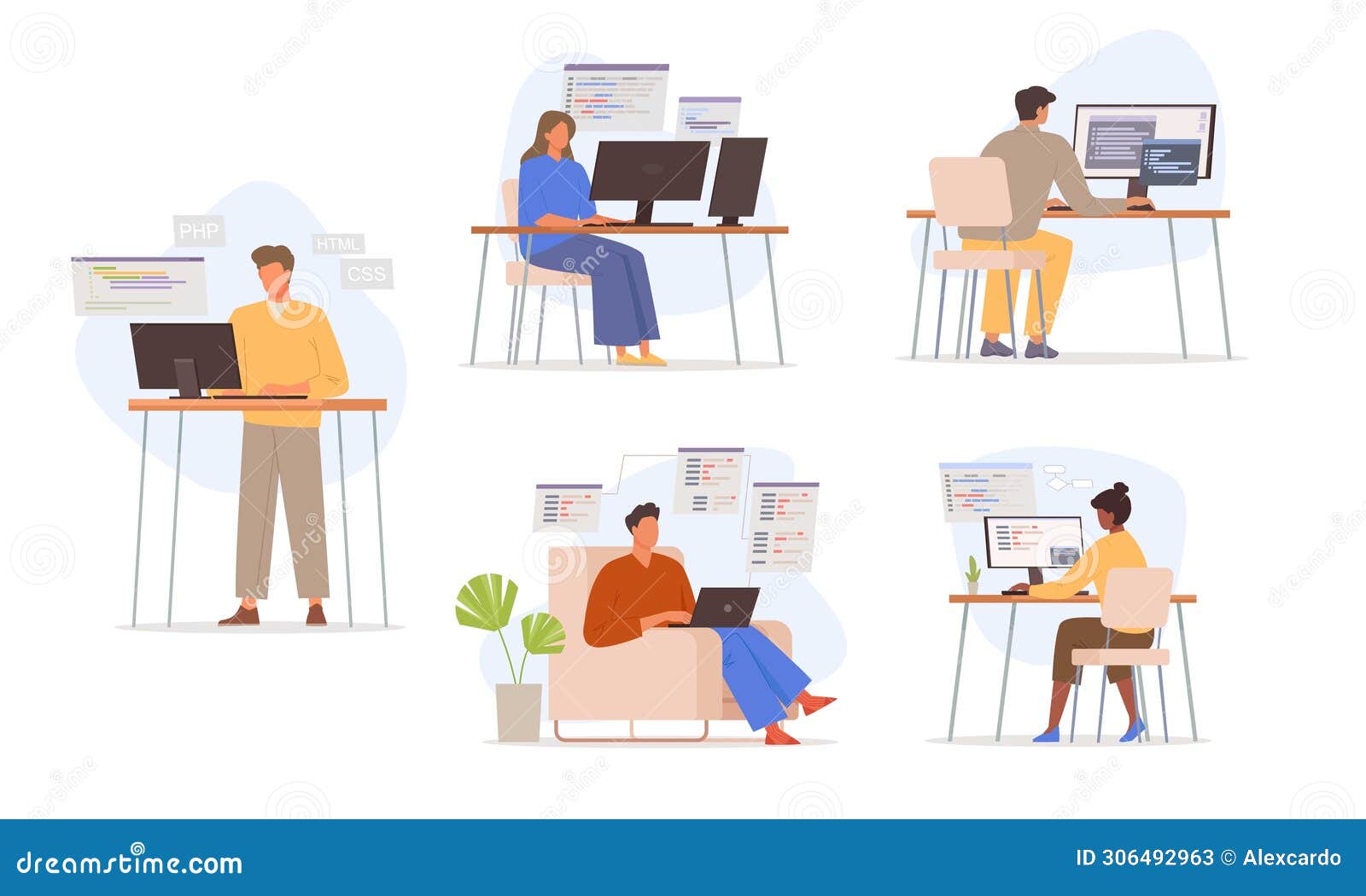 People It Programmers Software Development Computers Script Coding Php Javascript Languages