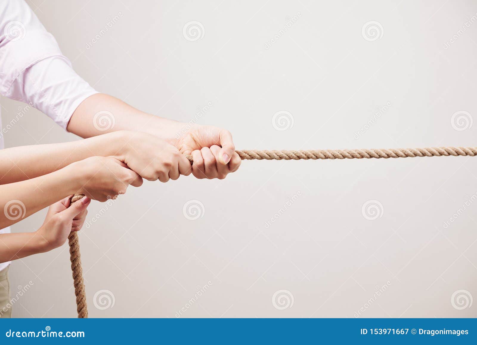 People pulling rope stock image. Image of holding, isolated - 153971667