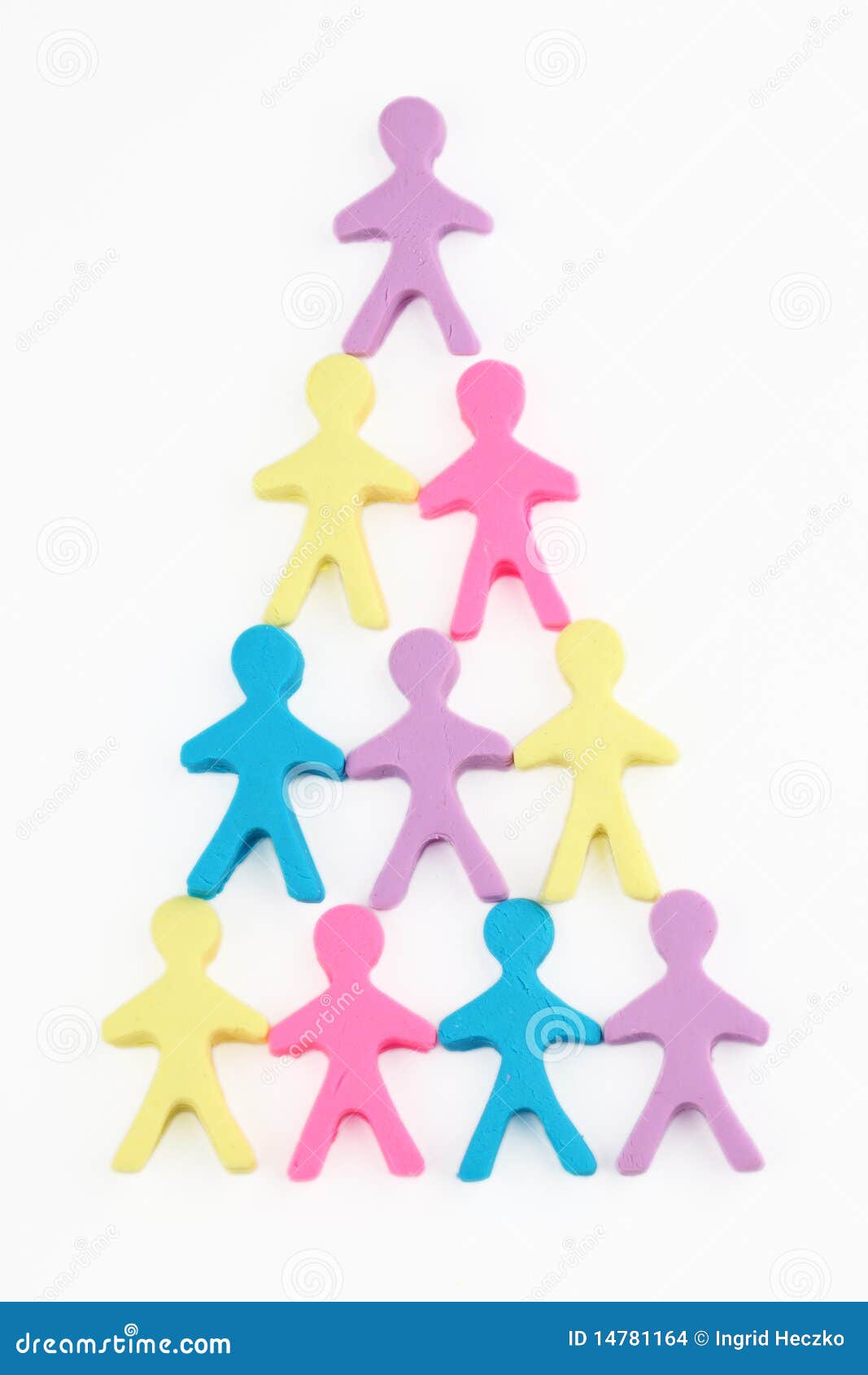 People Pyramid Stock Photography | CartoonDealer.com #14781164