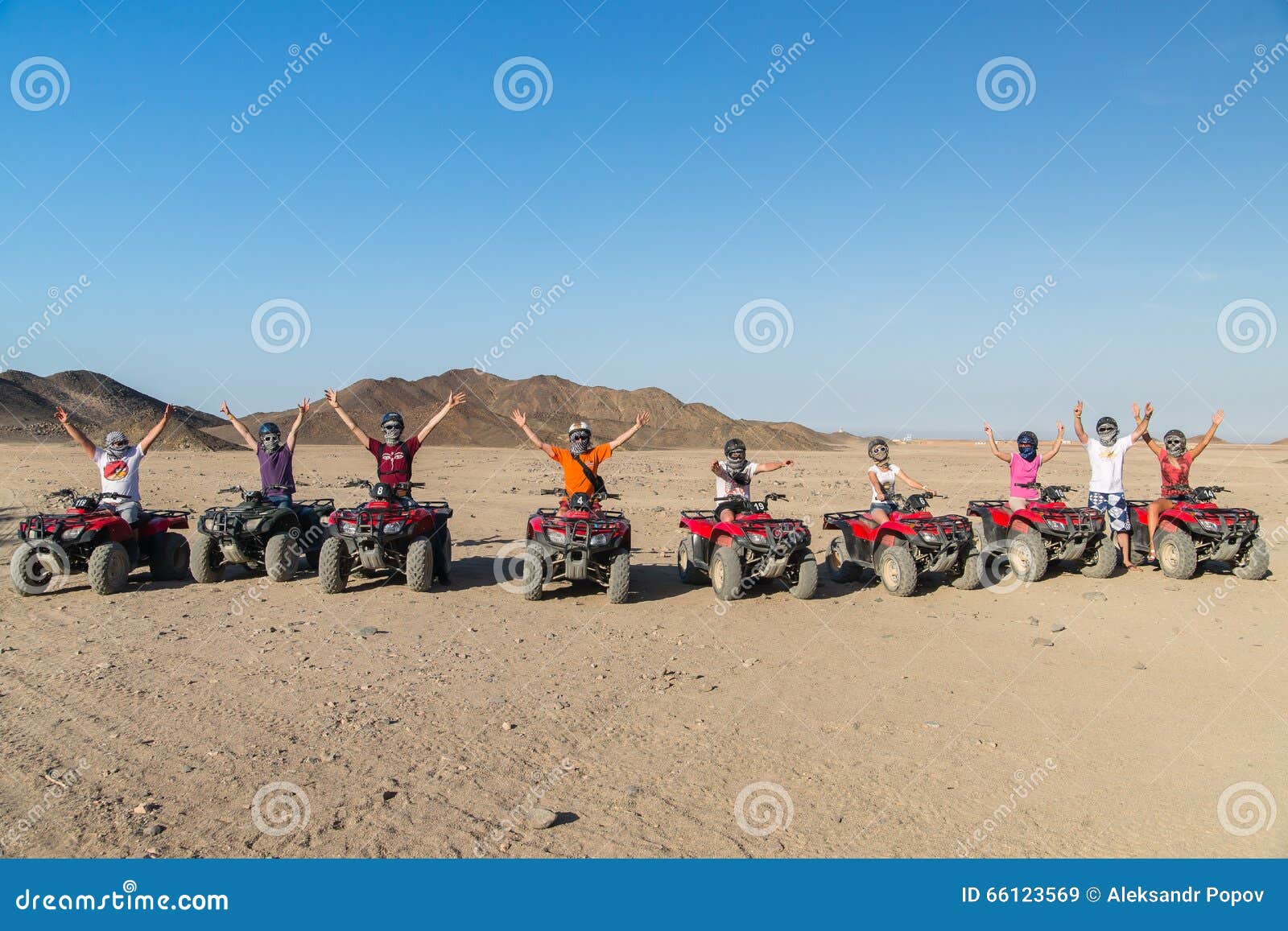 People on Quad bikes editorial stock image. Image of summer - 66123569