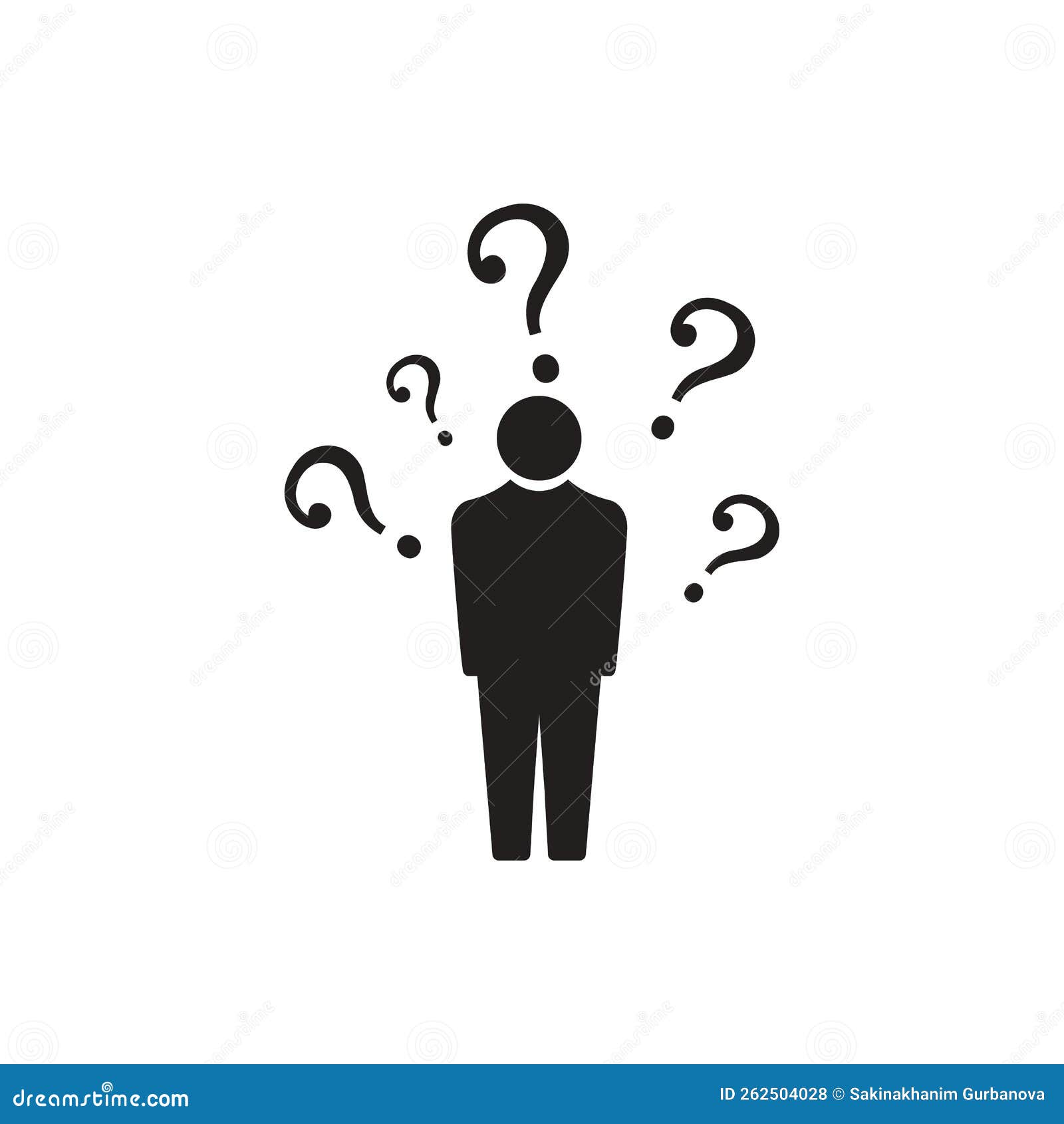 People Question Icon. People Question Symbol Template for Graphic and ...