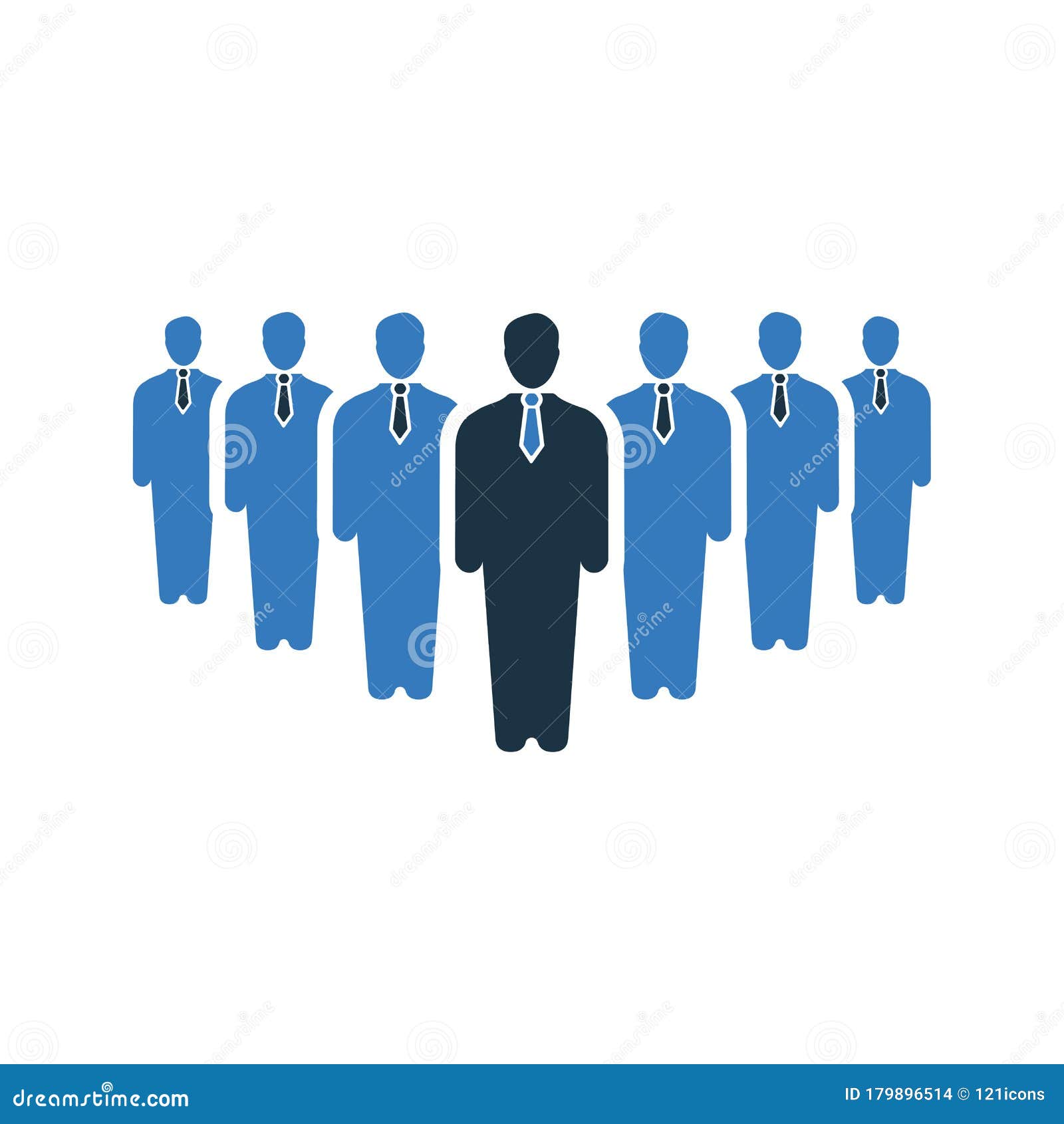 People on Queue Icon, Customer Line Stock Illustration - Illustration ...