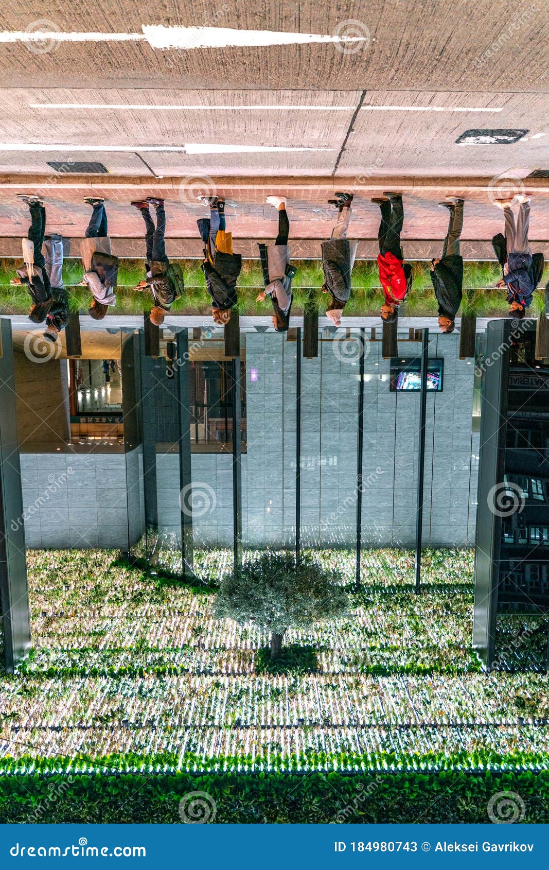 The People Queue Waiting for the Bus at the Bus Stop Editorial Stock ...